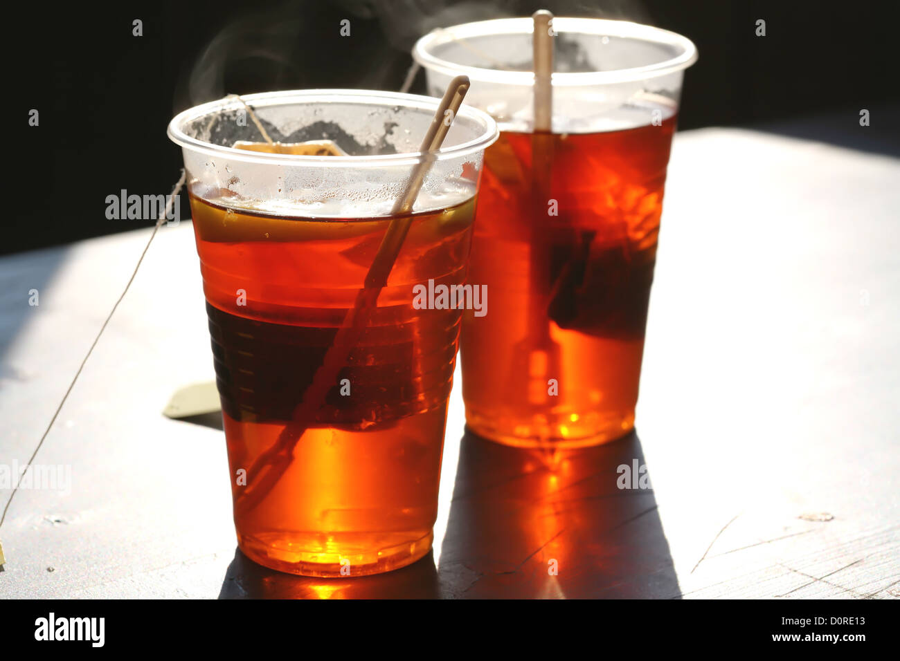 Tea in Glass Stock Photo - Alamy