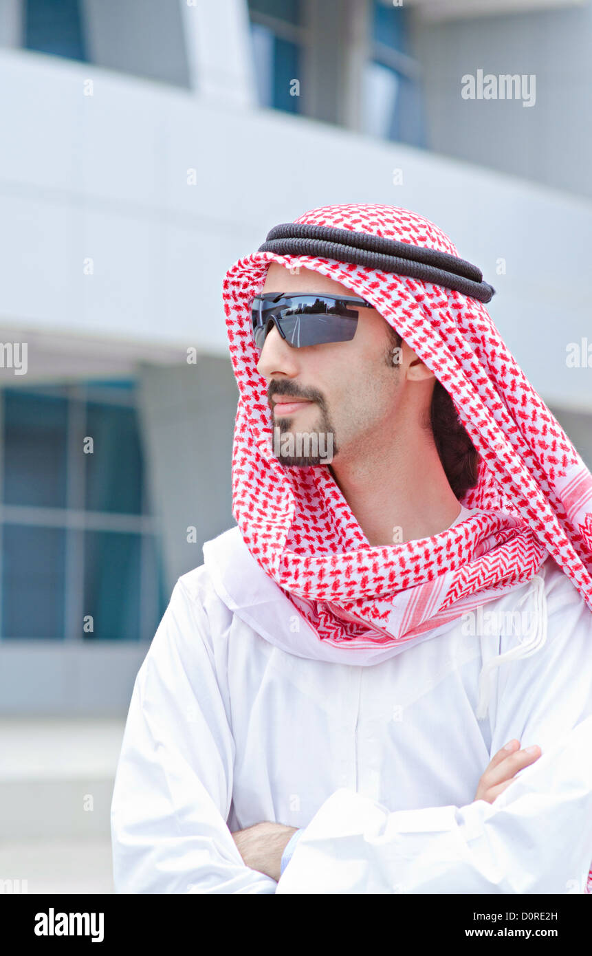 Arab on the street in summer Stock Photo - Alamy