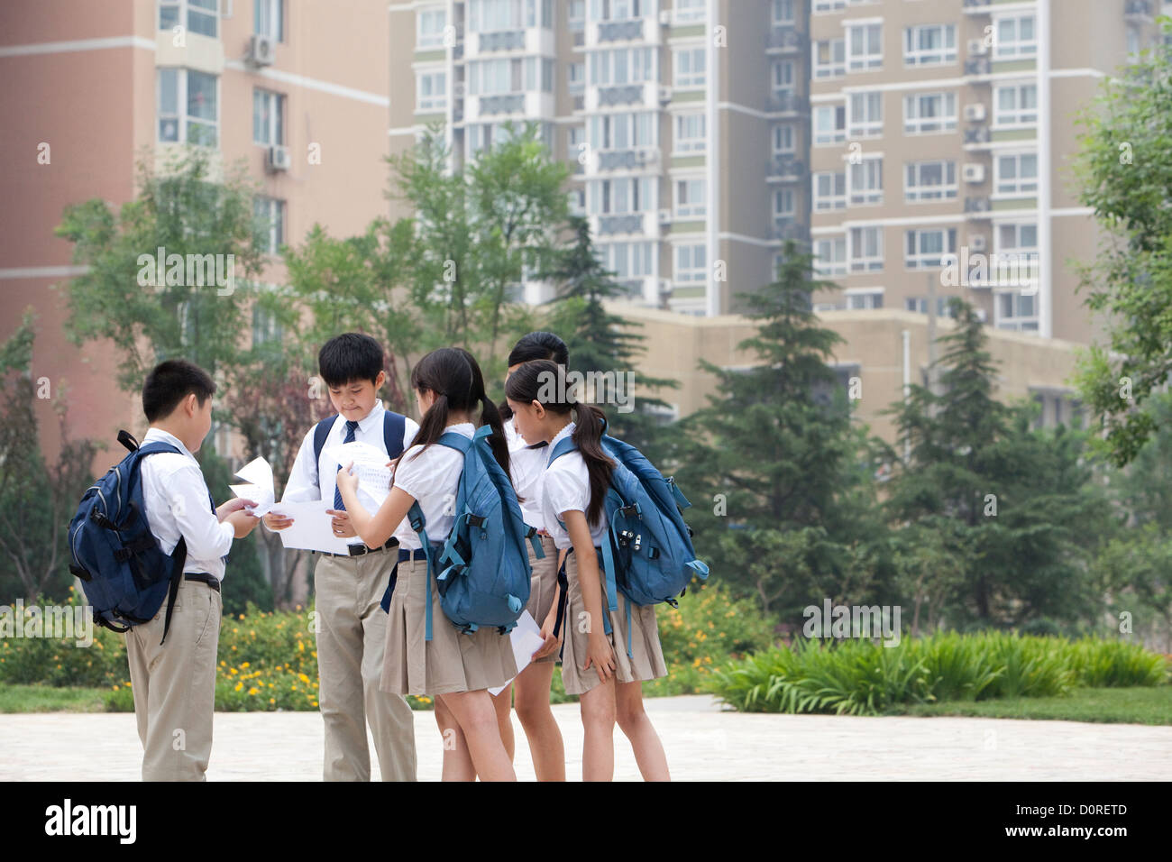 Schoolboy uniform skirt hi-res stock photography and images - Alamy