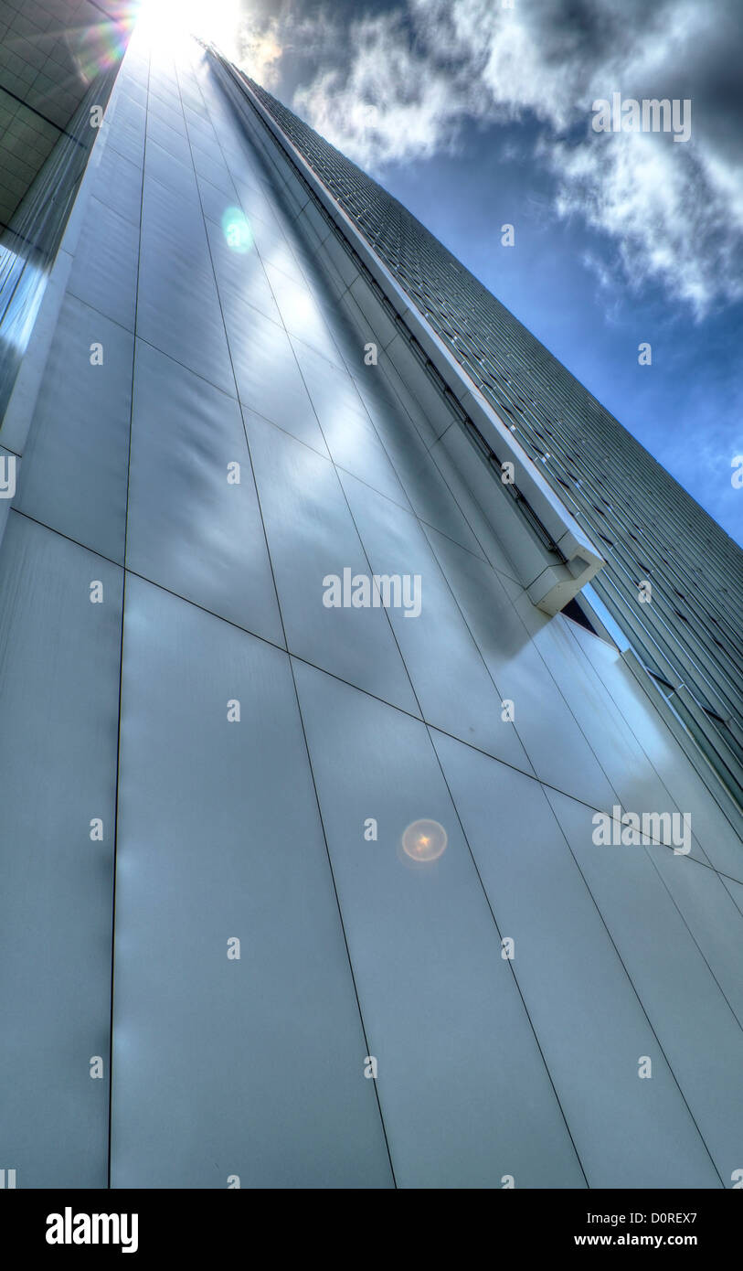 Sunlight from top of the building Stock Photo - Alamy
