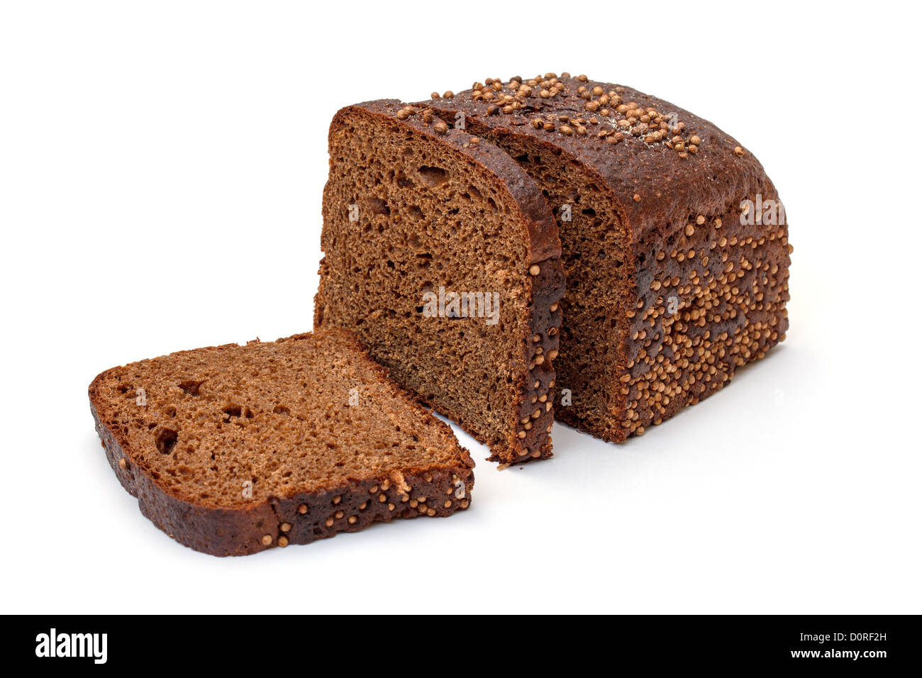 Sliced Rye Bread Stock Photo - Alamy