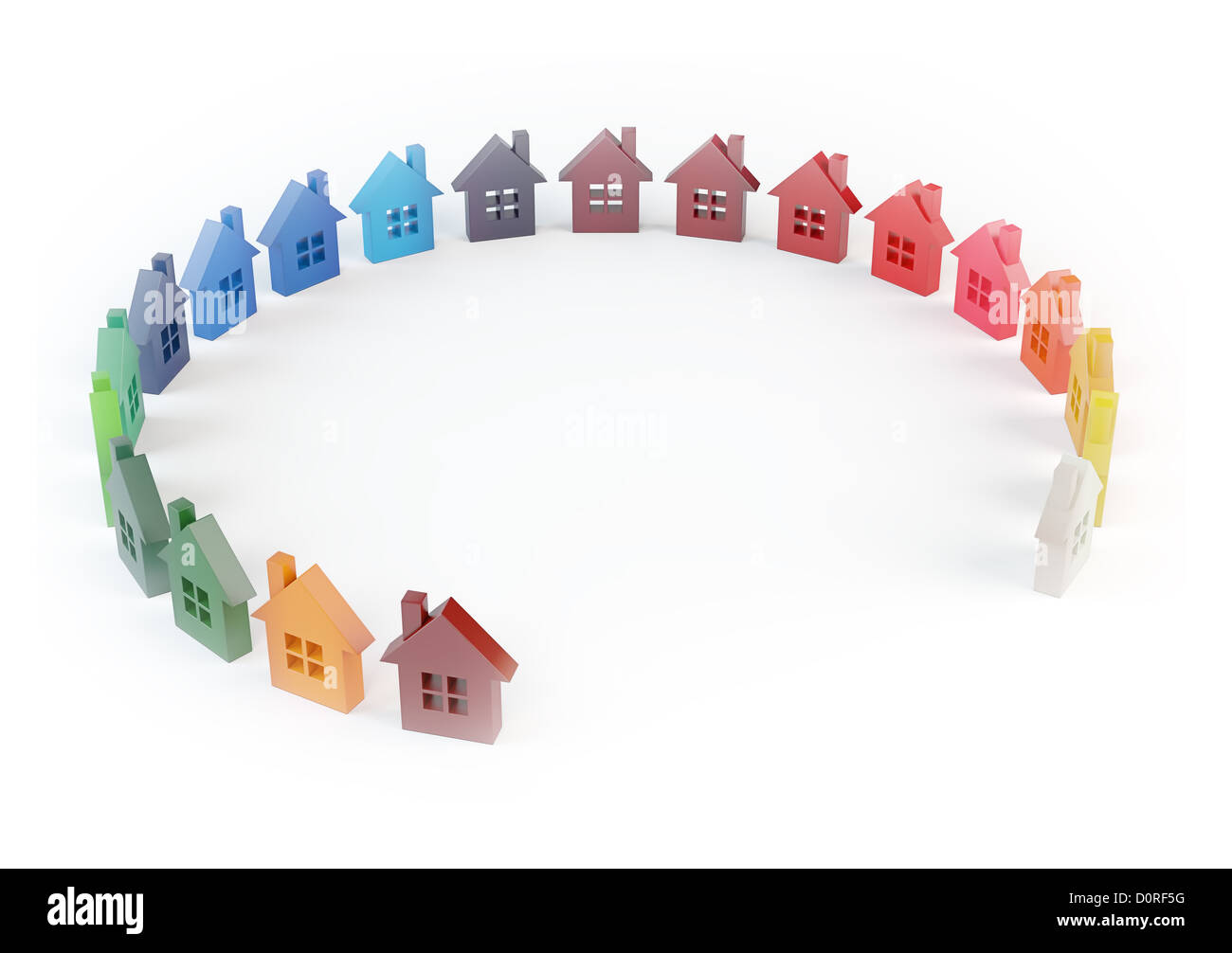 Colorful nature symbols Cut Out Stock Images & Pictures - Alamy