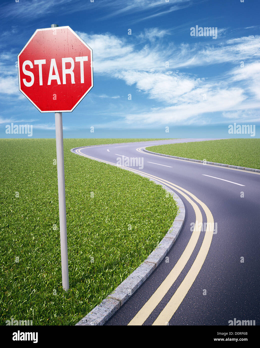 Stop and go traffic sign hi-res stock photography and images - Alamy