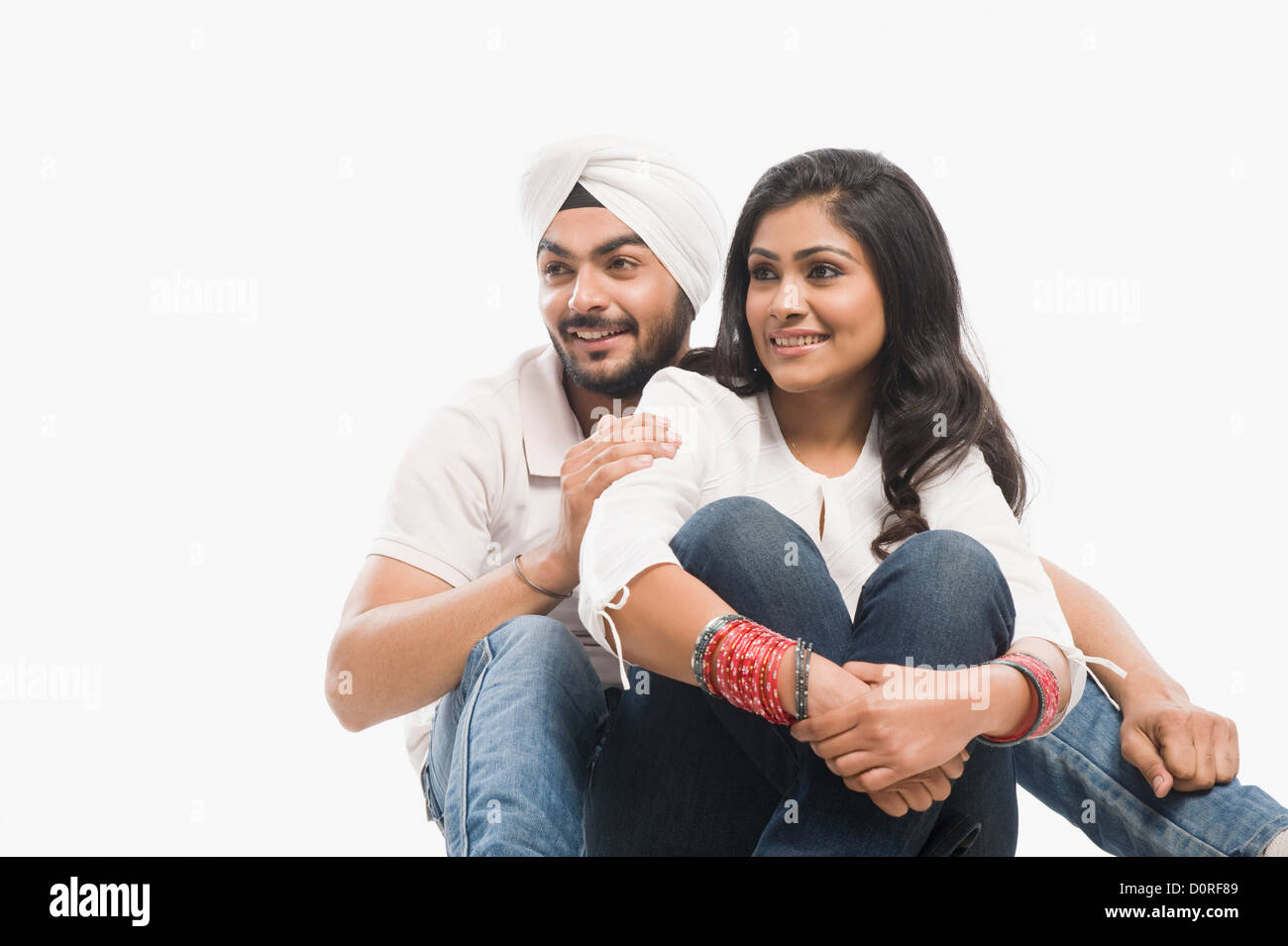 Asian men women sitting Cut Out Stock Images & Pictures - Alamy