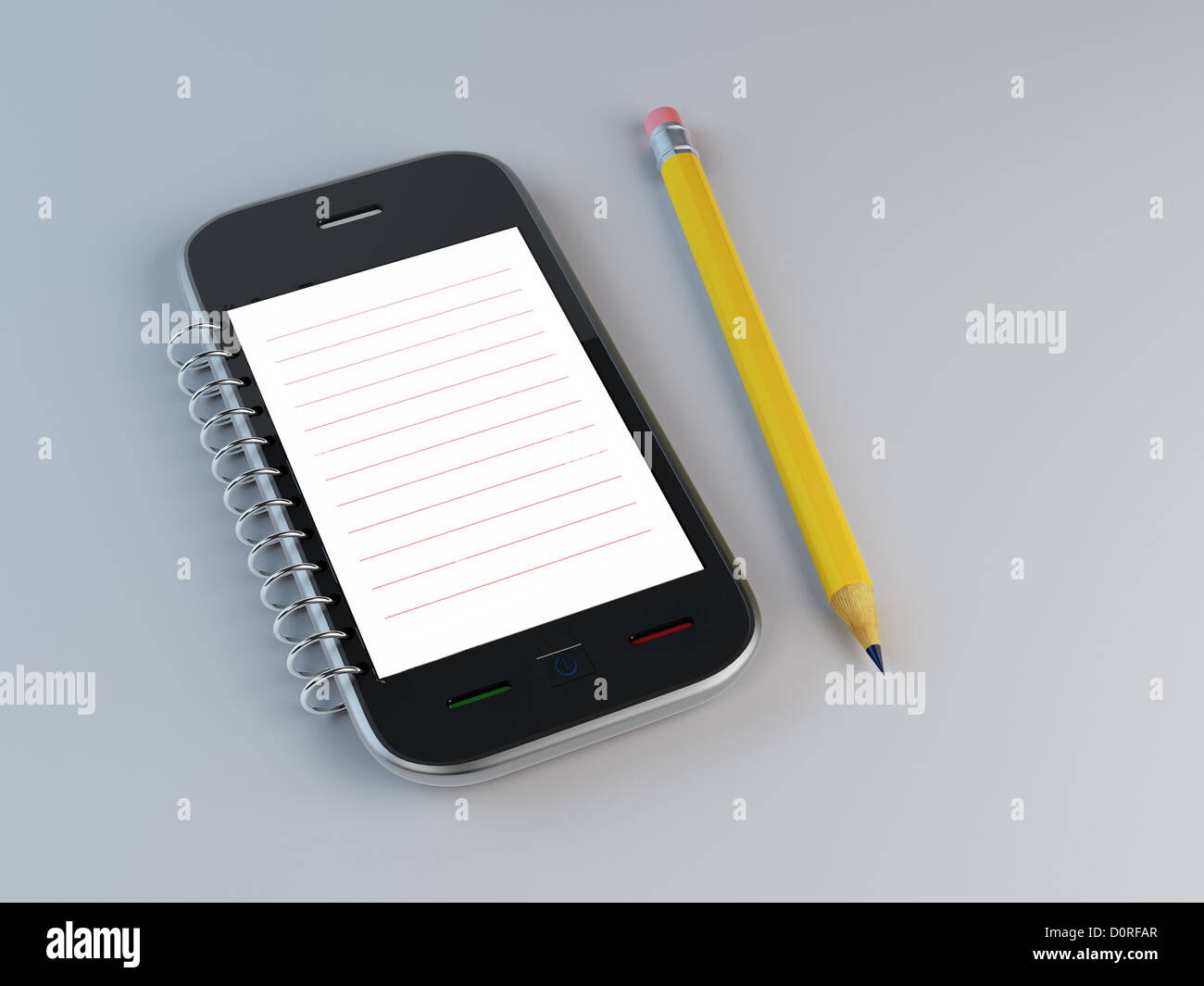 Smarthone notepad hi-res stock photography and images - Alamy