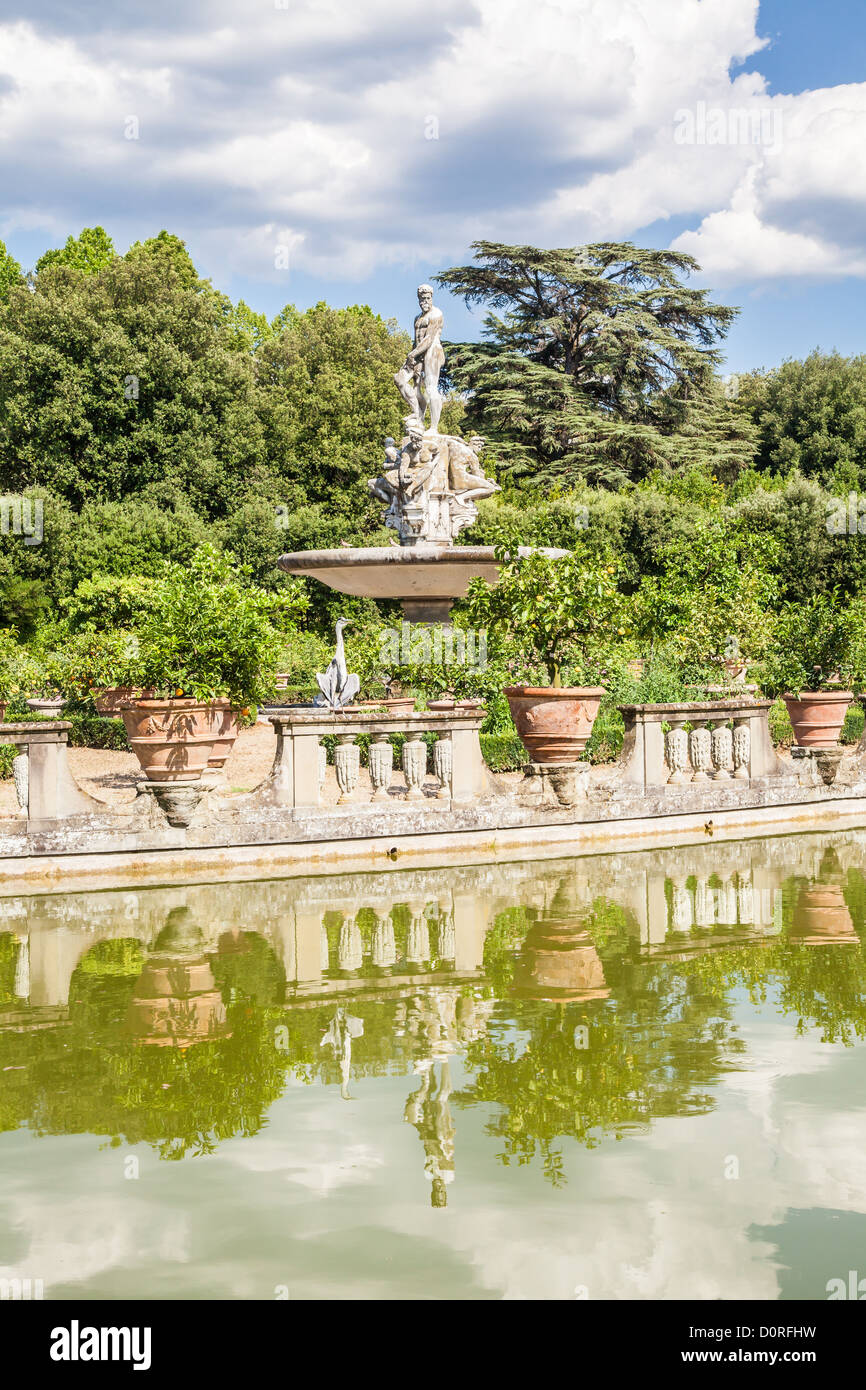 Florence boboli gardens spring hi-res stock photography and images - Alamy