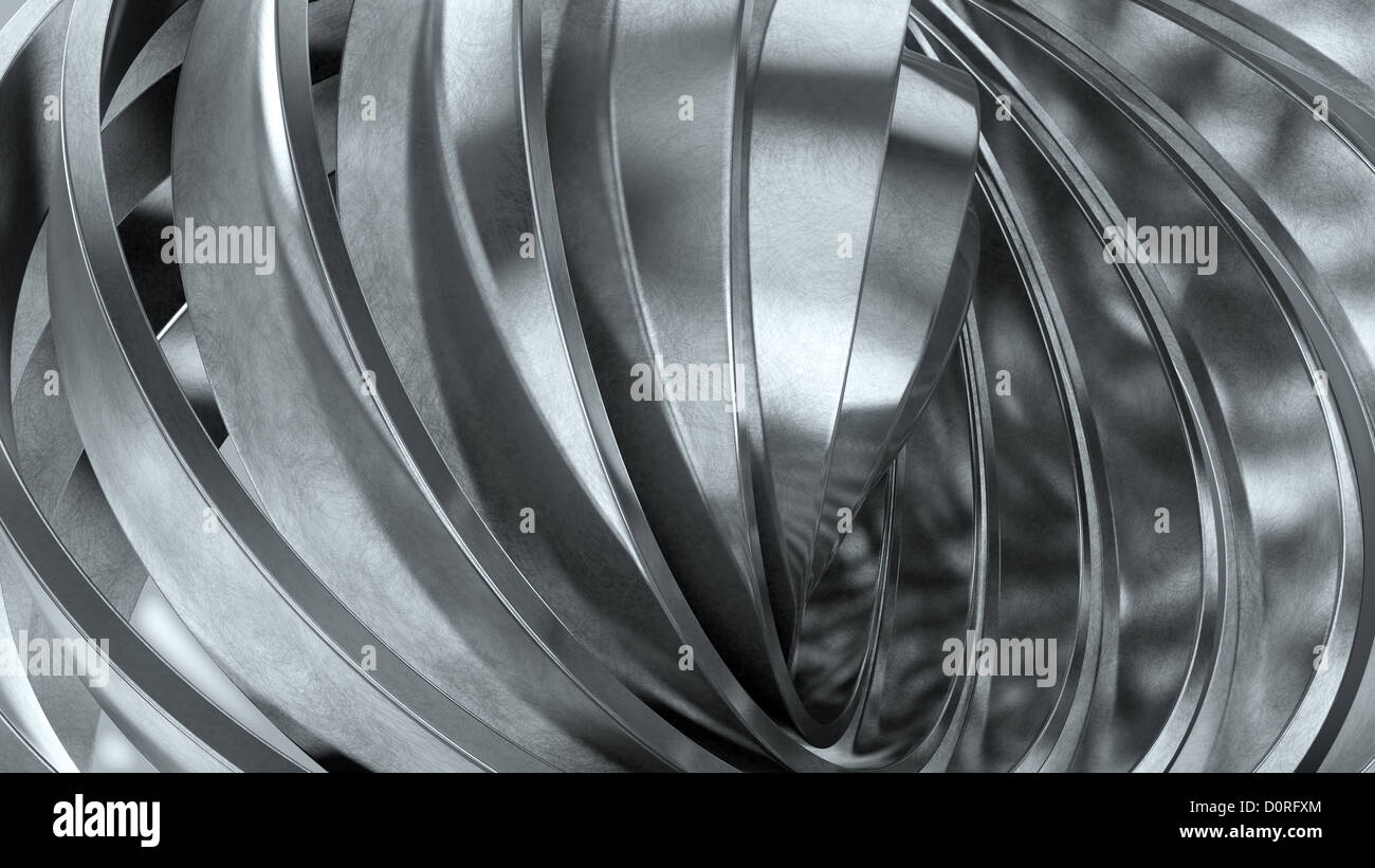 Shiny metal rings Stock Photo - Alamy