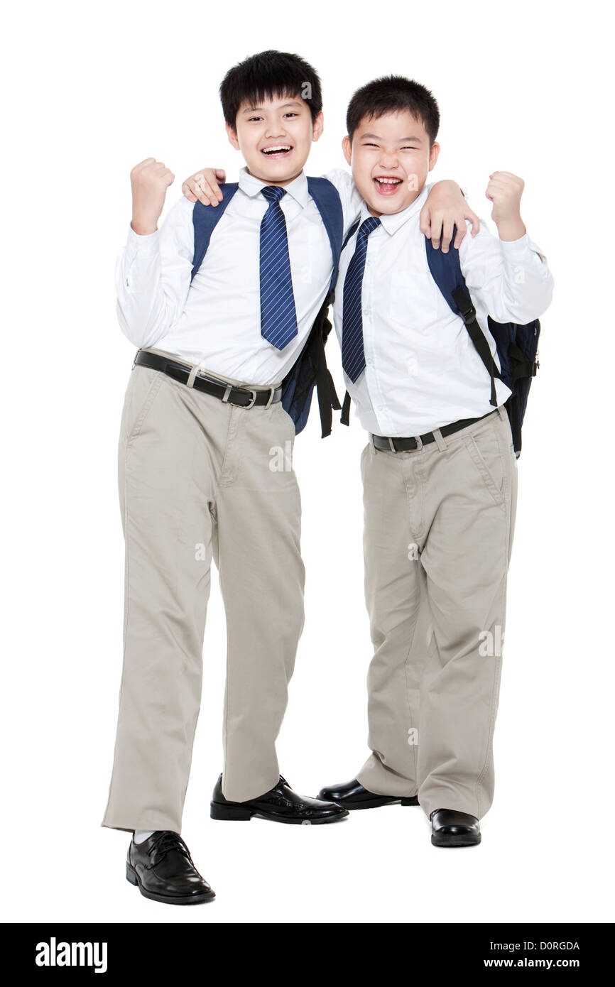 Schoolboys people Cut Out Stock Images & Pictures - Alamy