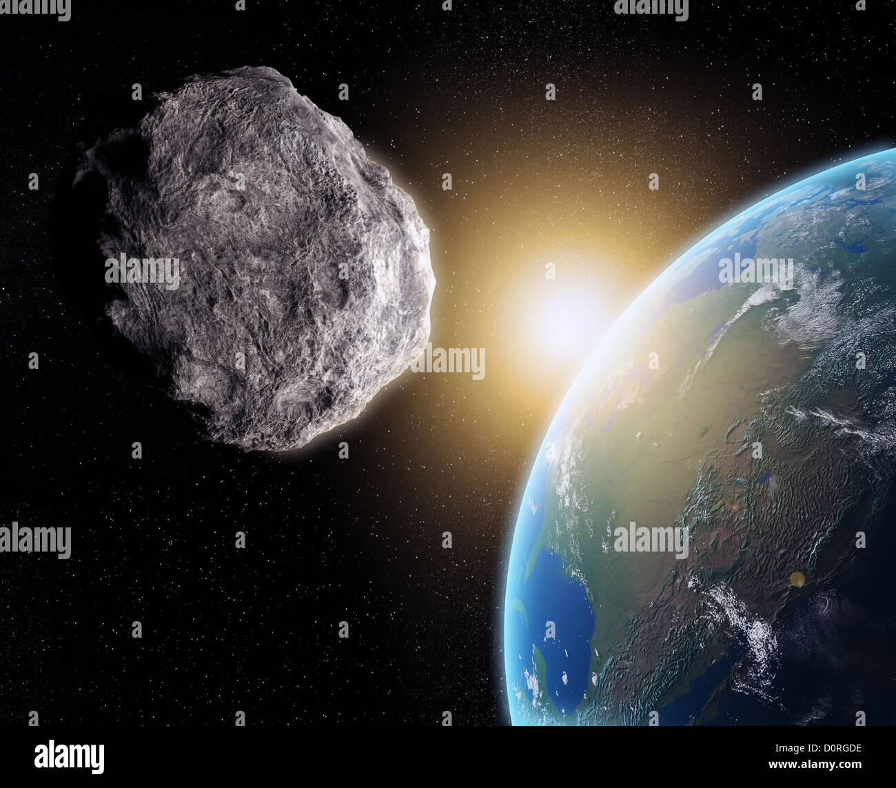 Near earth asteroid orbit hi-res stock photography and images - Alamy