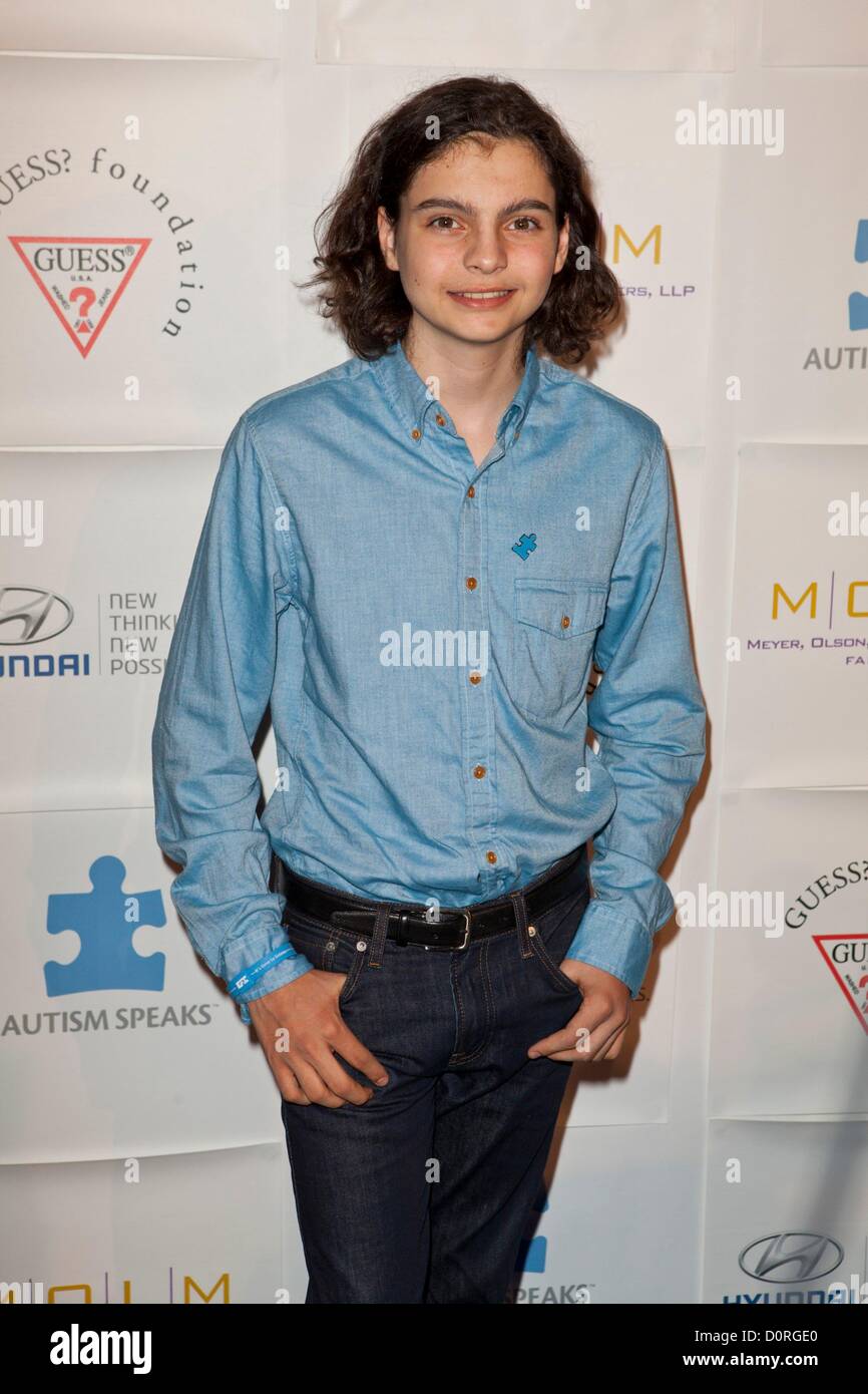 Max Burkholder at arrivals for Autism Speaks Blue Tie - Blue Jean Ball ...