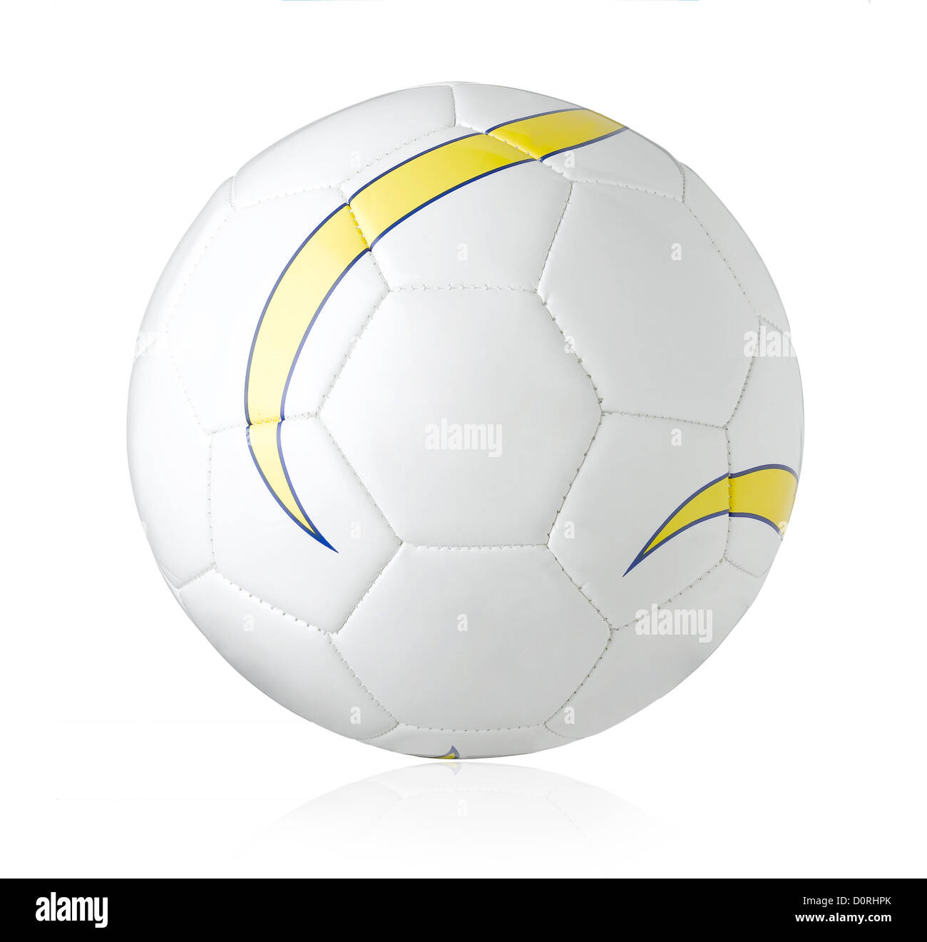 Nice and soft football for all soccer isolated Stock Photo - Alamy