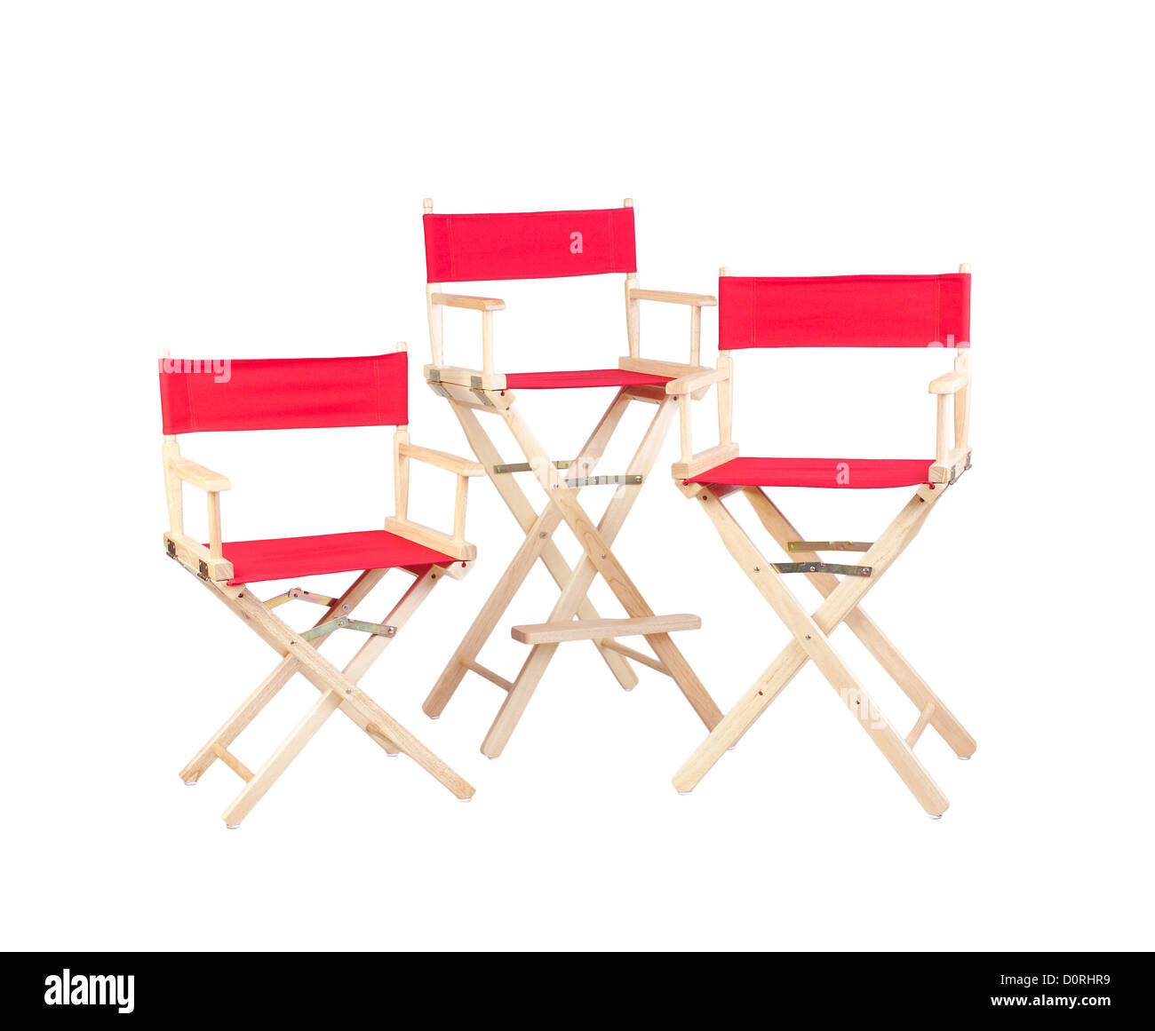 Film director on set Cut Out Stock Images & Pictures - Alamy