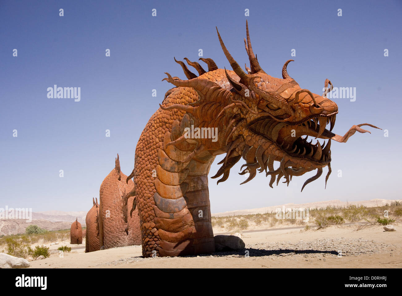 Sand sculpture dragon hi-res stock photography and images - Alamy