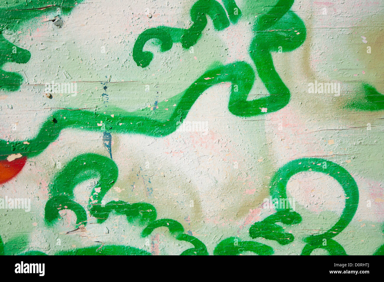 abstraction with green lines Stock Photo - Alamy