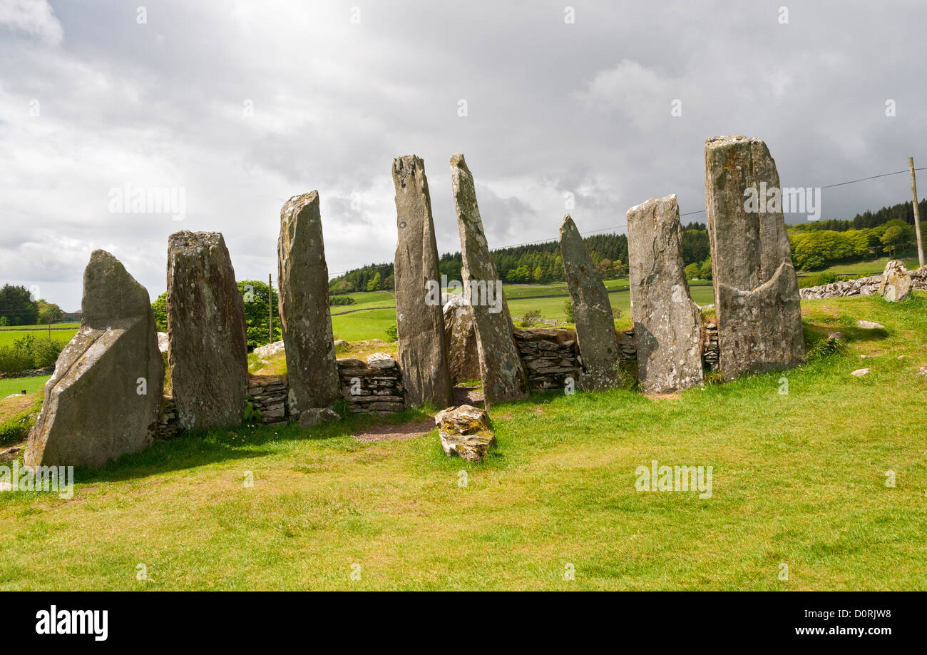 Scotland, Creetown vacinity, Cairn Holy I, Neolithic chambered burial ...