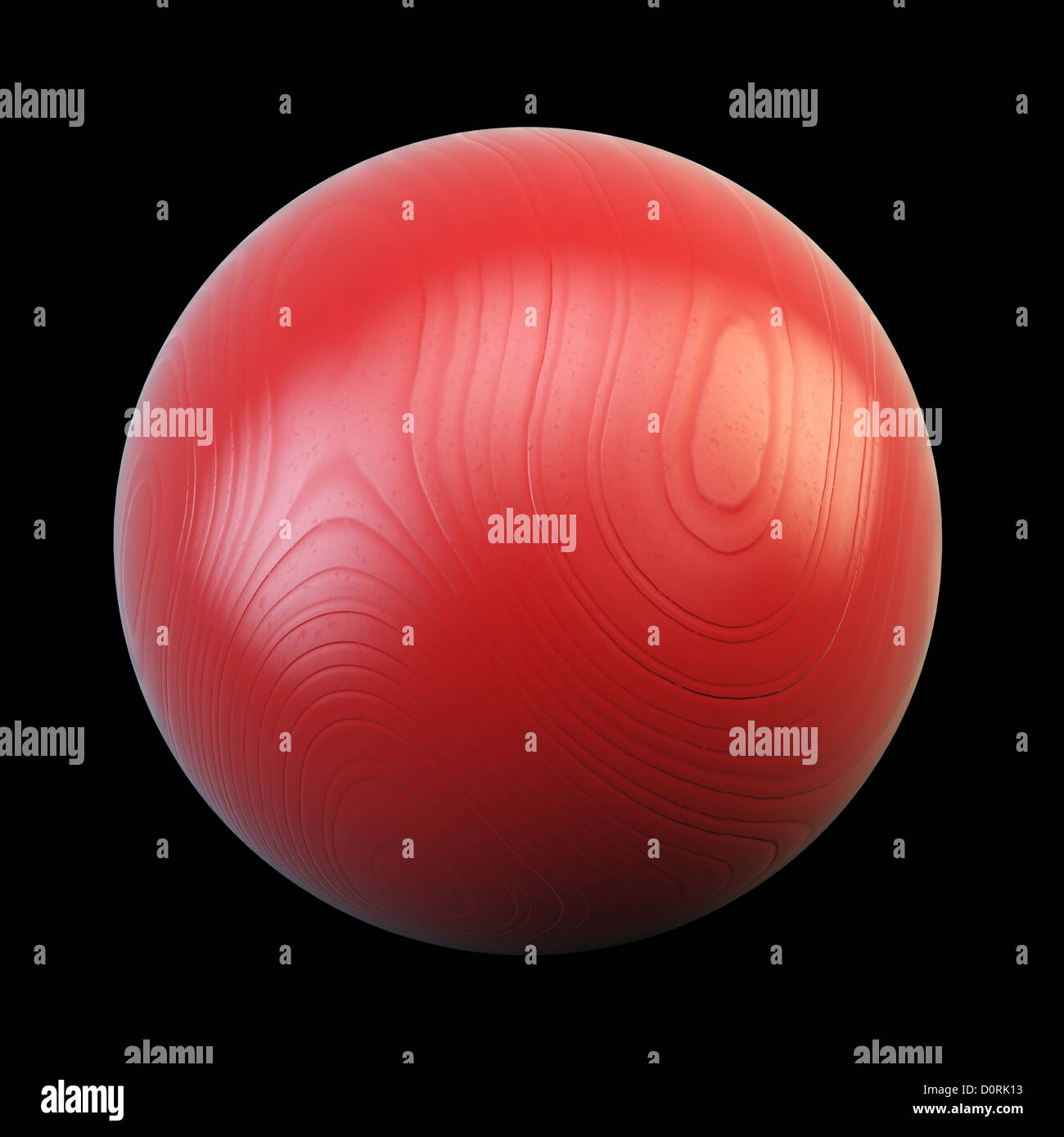 Red wooden sphere Stock Photo - Alamy