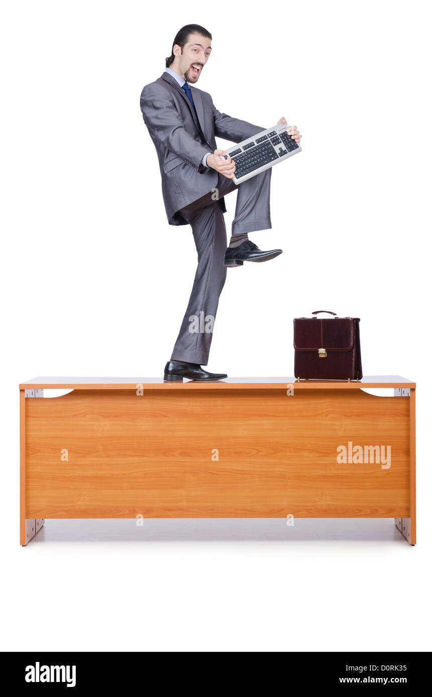 Keyboard breaking Cut Out Stock Images & Pictures - Alamy