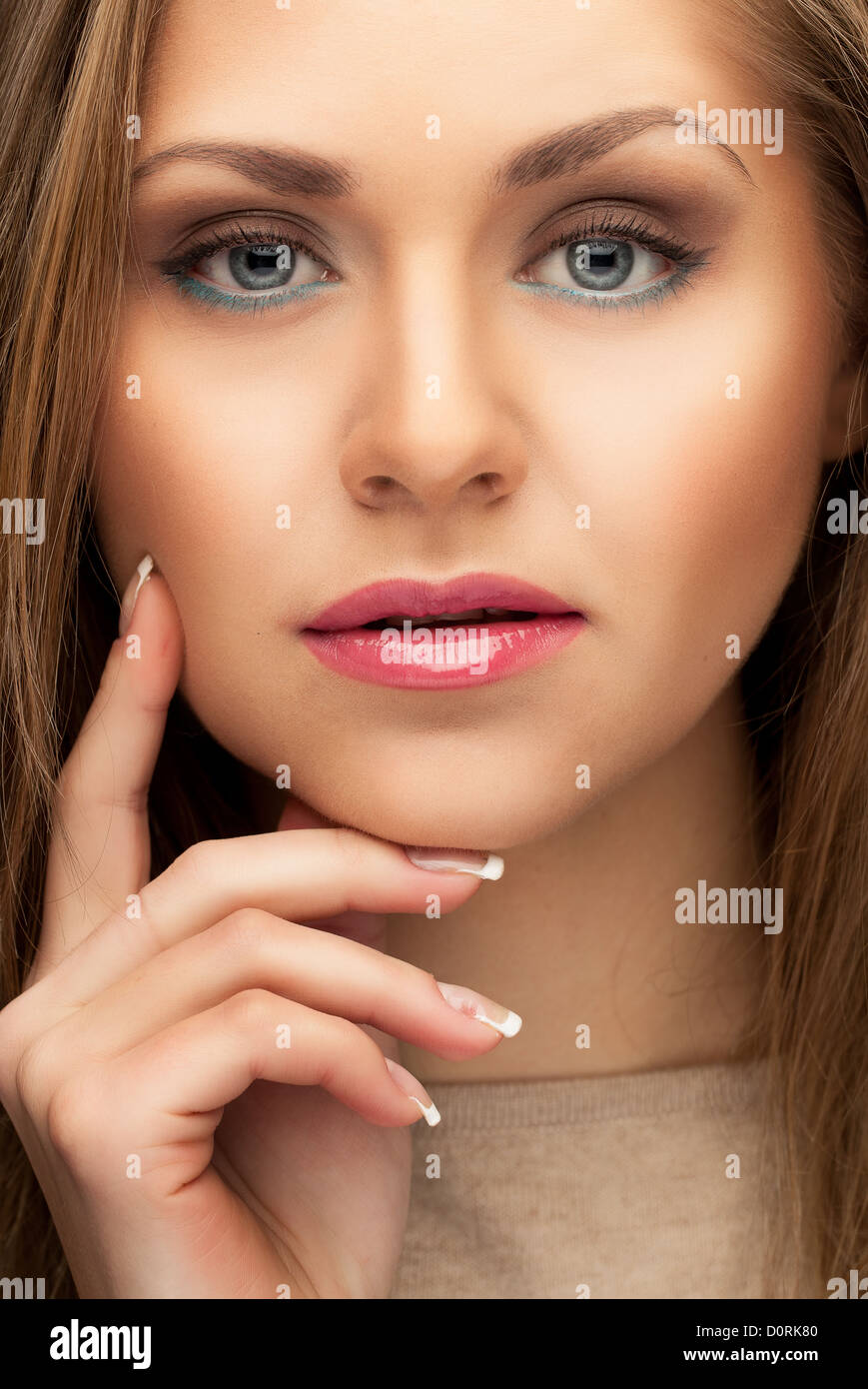 Beautiful Woman portrait Stock Photo - Alamy