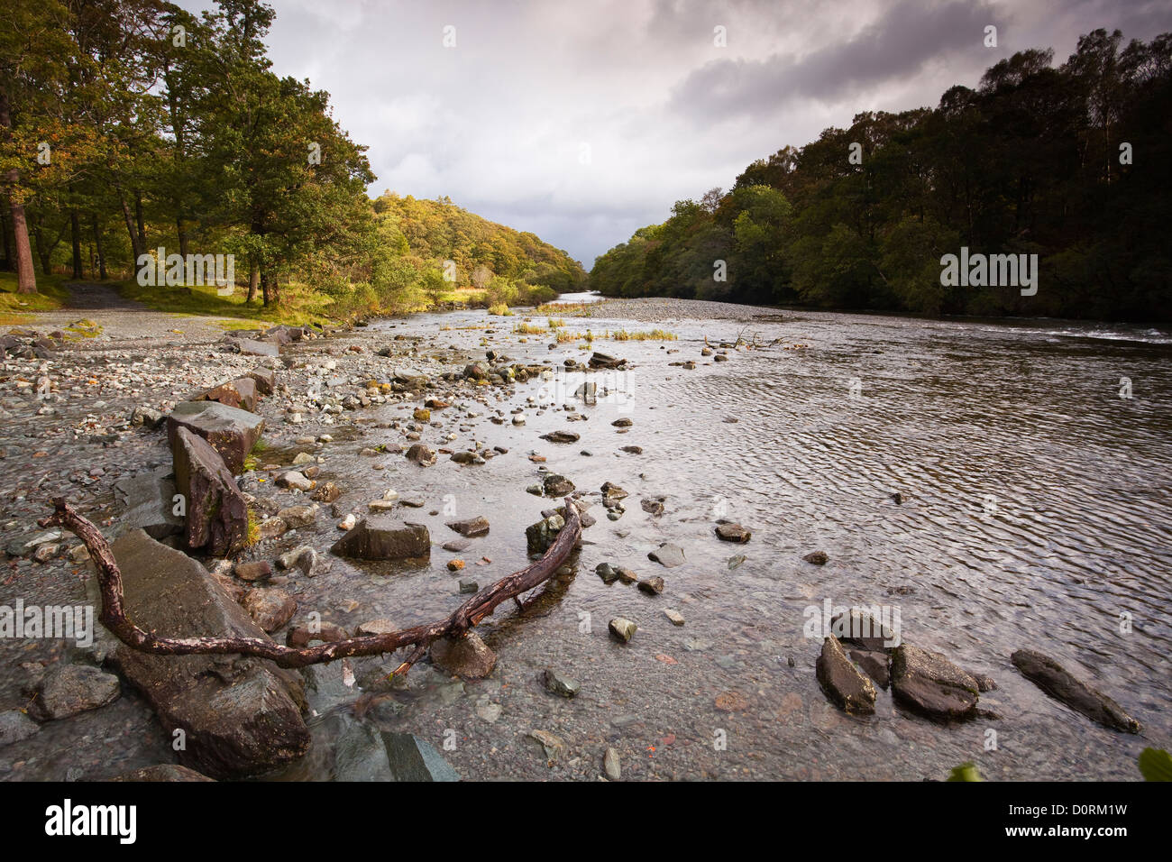 The river Derwent flowing through Borrowdale in Cumbria Stock Photo - Alamy