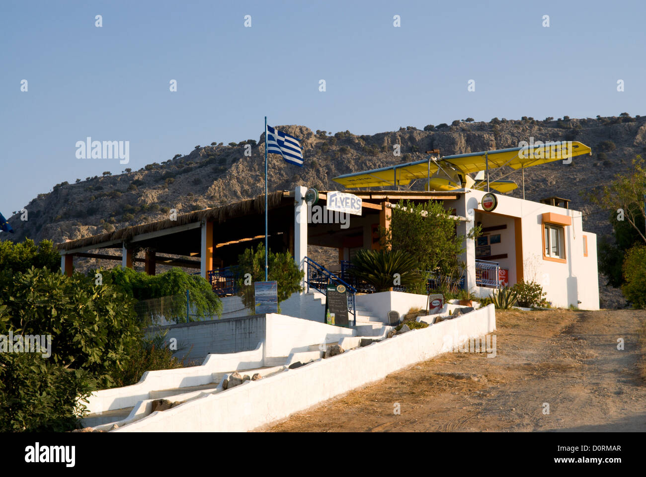 Rhodos lindos bar hi-res stock photography and images - Alamy
