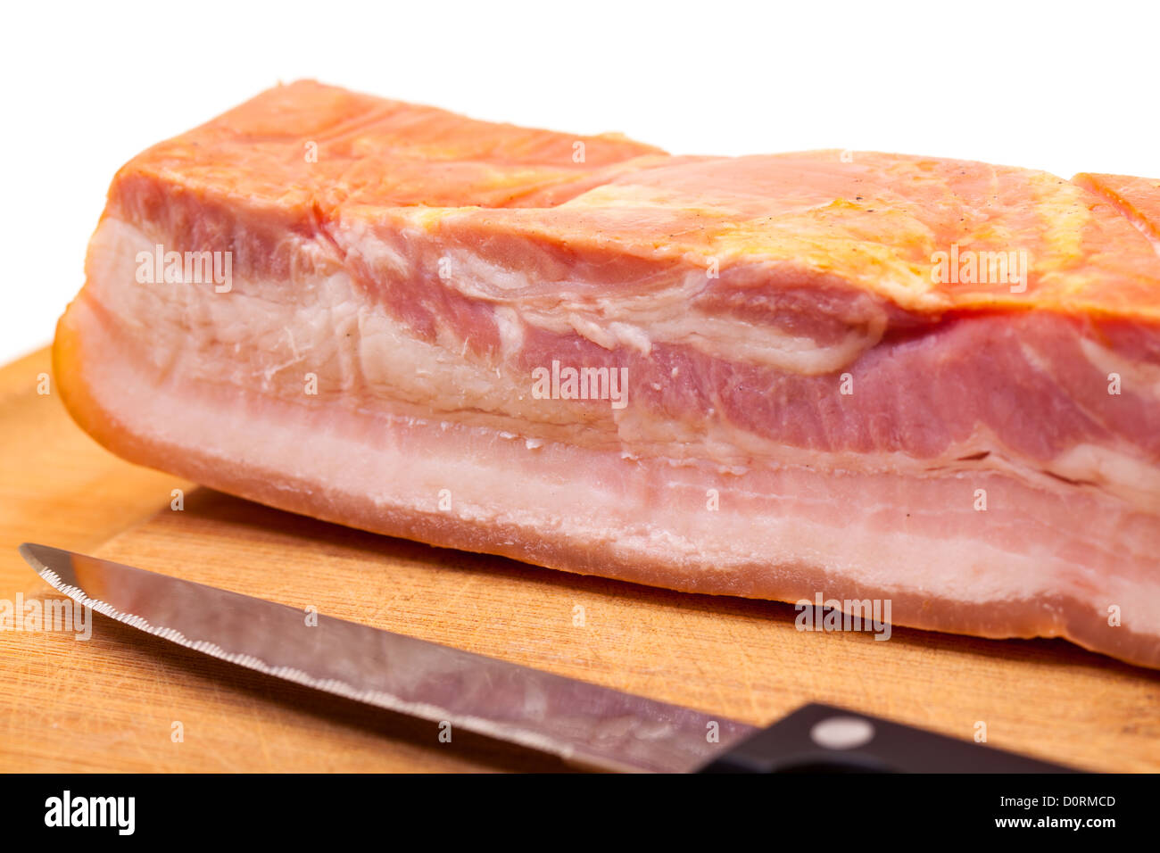 Boiled smoked bacon hi-res stock photography and images - Alamy
