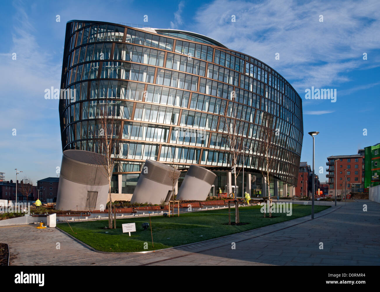 No1 Angel Square, the Co-operative Group headquarters, NOMA, nearing ...