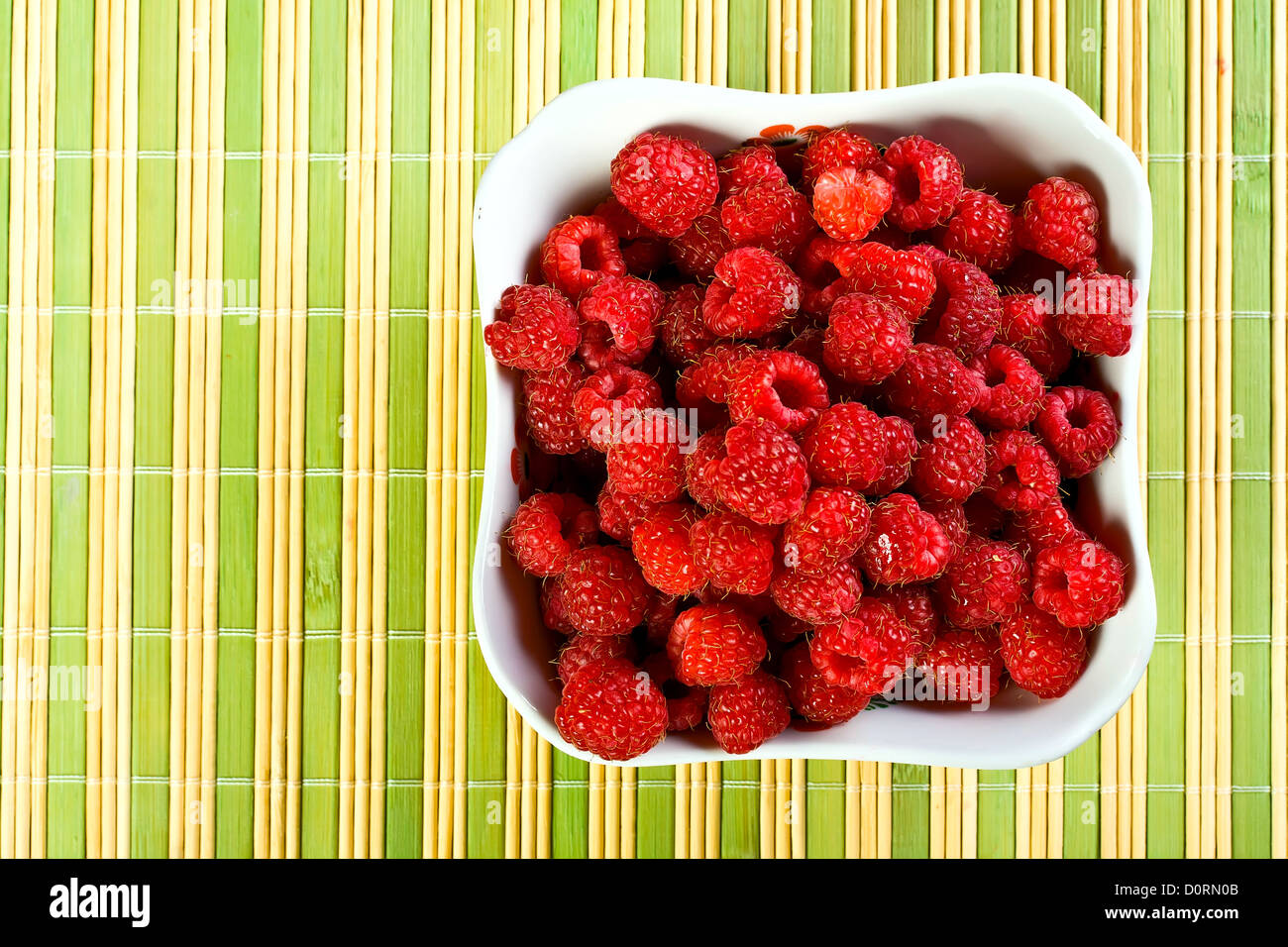 ripe wild raspberries Stock Photo - Alamy