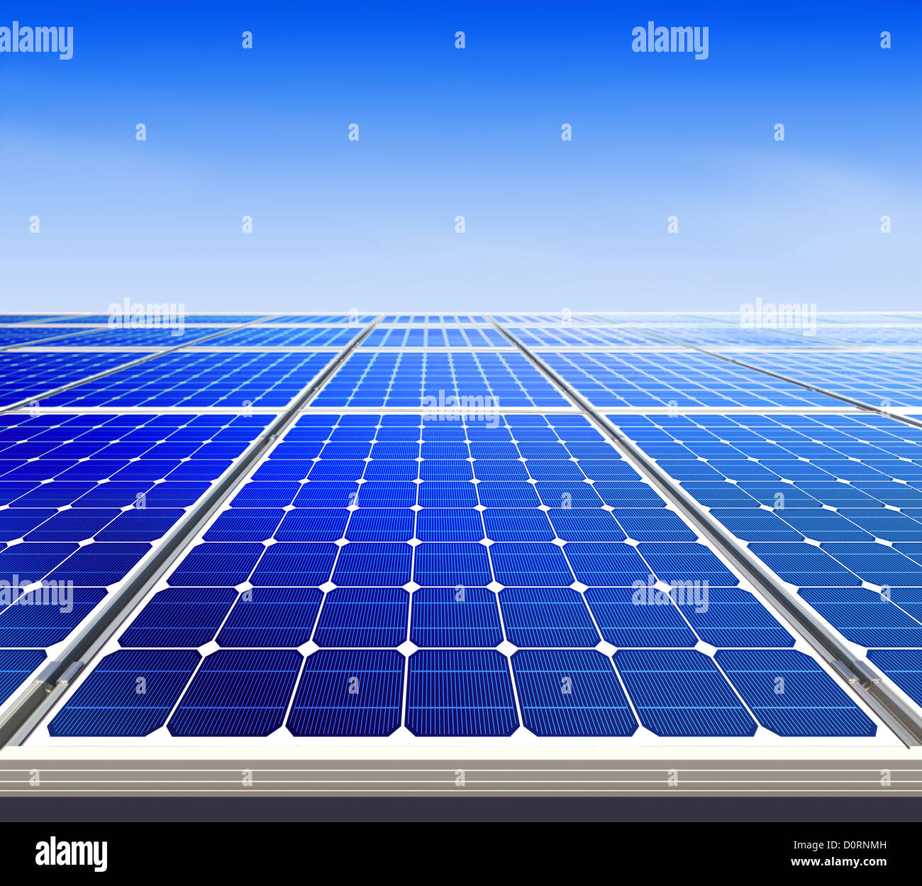 Renewable, alternative solar energy, sun-power plant Stock Photo - Alamy