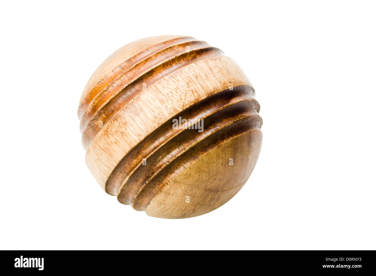 Close-up of a decorative wooden ball Stock Photo - Alamy