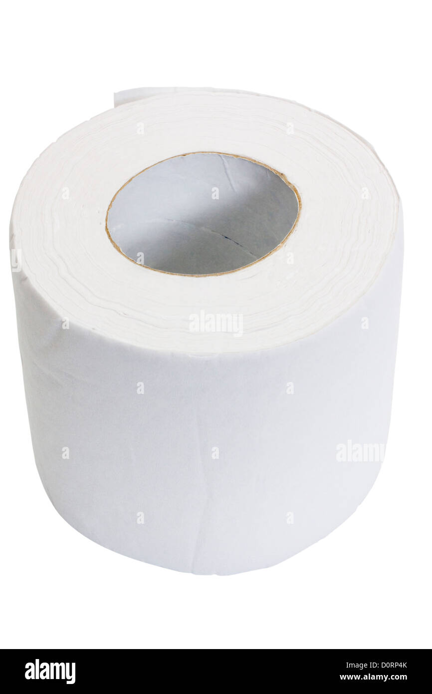 Close-up of a toilet paper roll Stock Photo - Alamy
