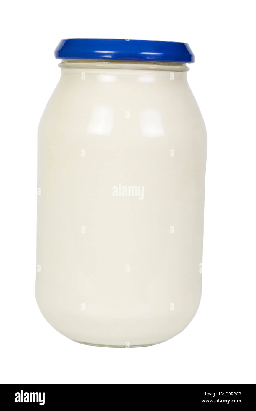 Mayonnaise jar Cut Out Stock Images & Pictures - Alamy