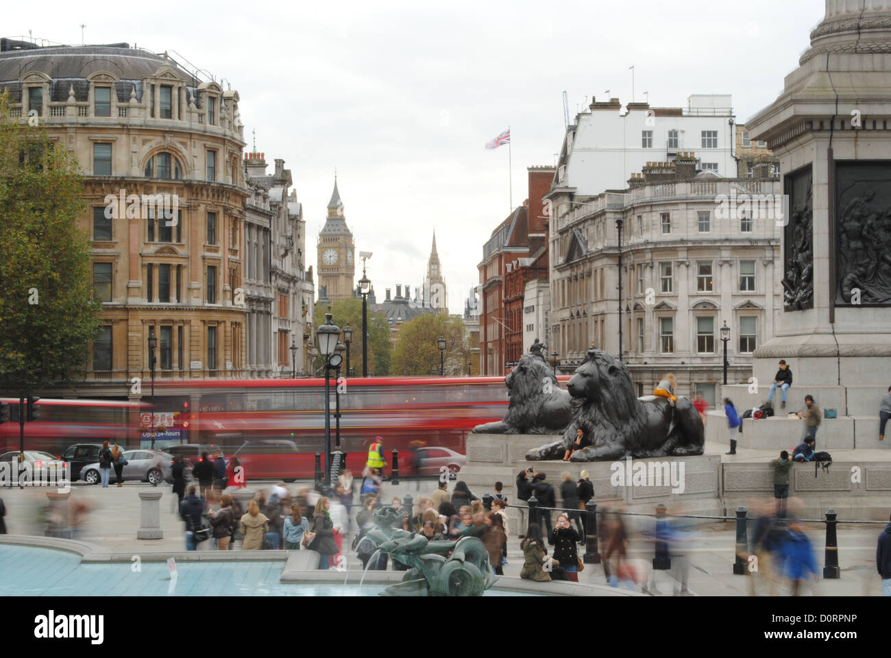 Trafalgar Square, London Stock Photo - Alamy