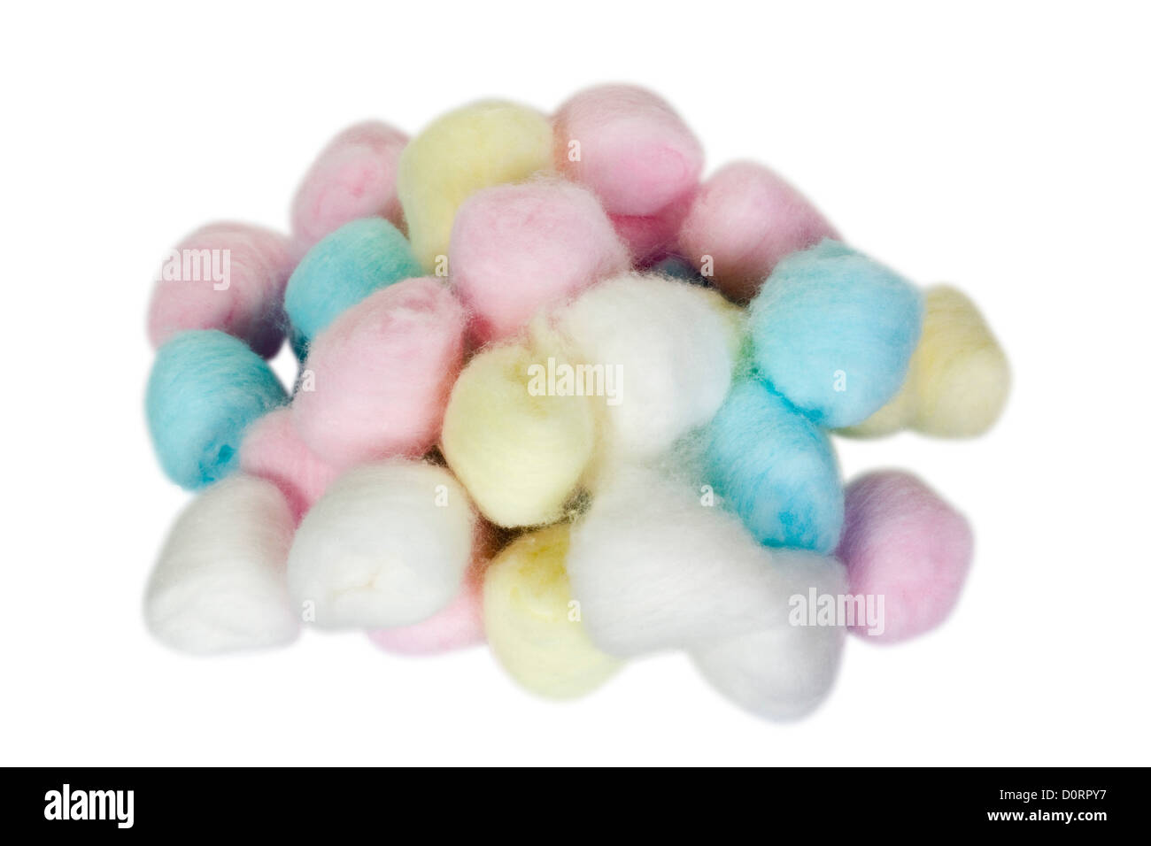 Close-up of a heap of cotton balls Stock Photo - Alamy