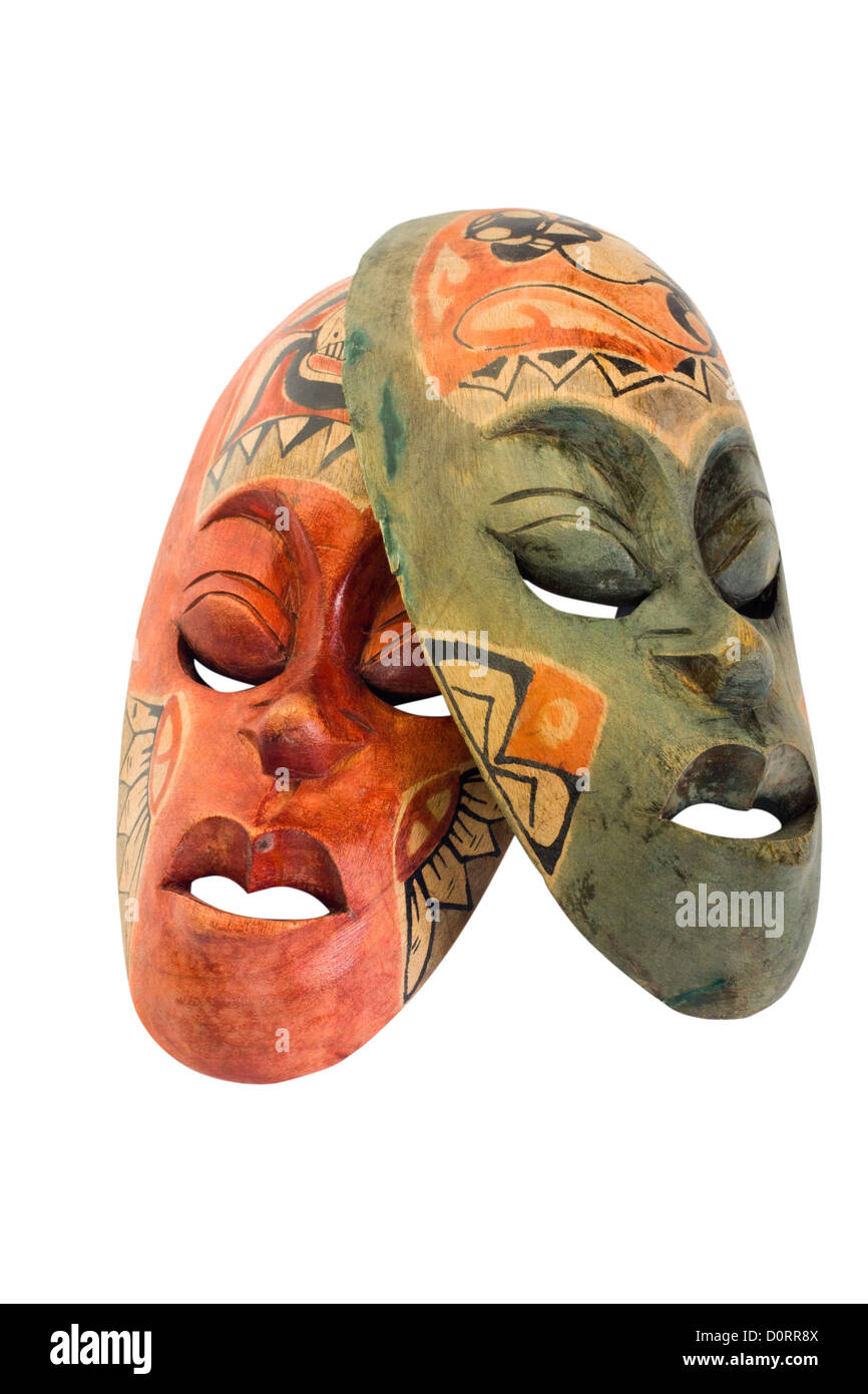 Human masks Cut Out Stock Images & Pictures - Alamy