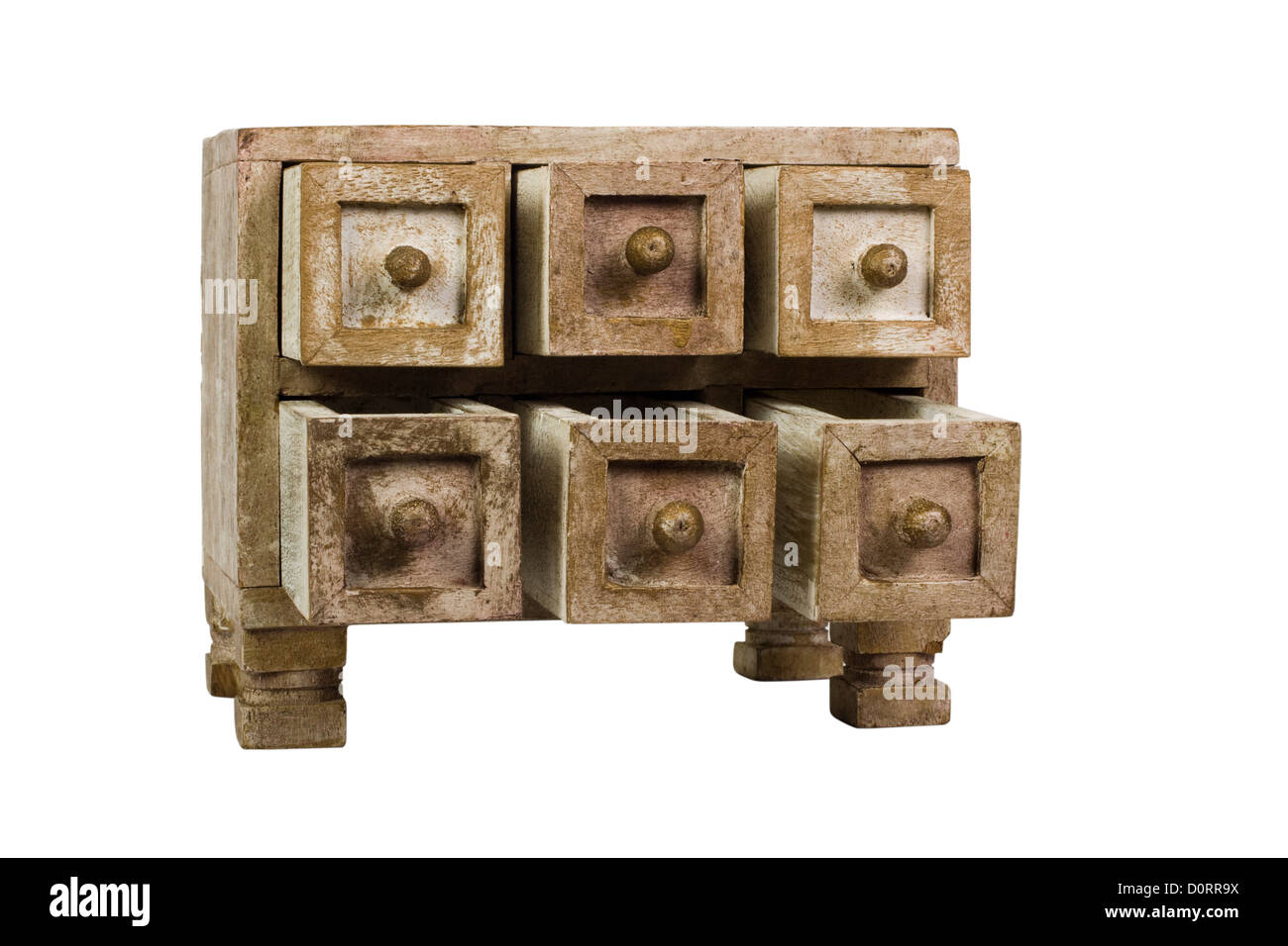 Close-up of an old drawer Stock Photo - Alamy