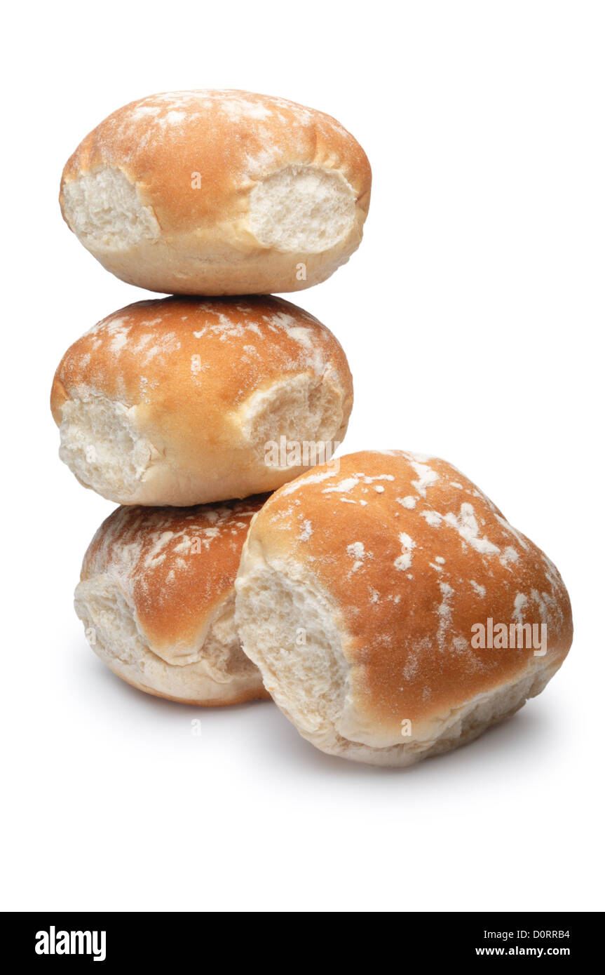 Soft white bread roll hi-res stock photography and images - Alamy
