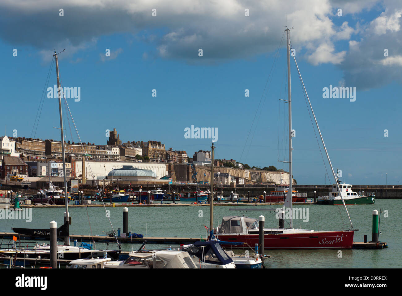 The Royal Harbour at Ramsgate, Kent, UK Stock Photo - Alamy