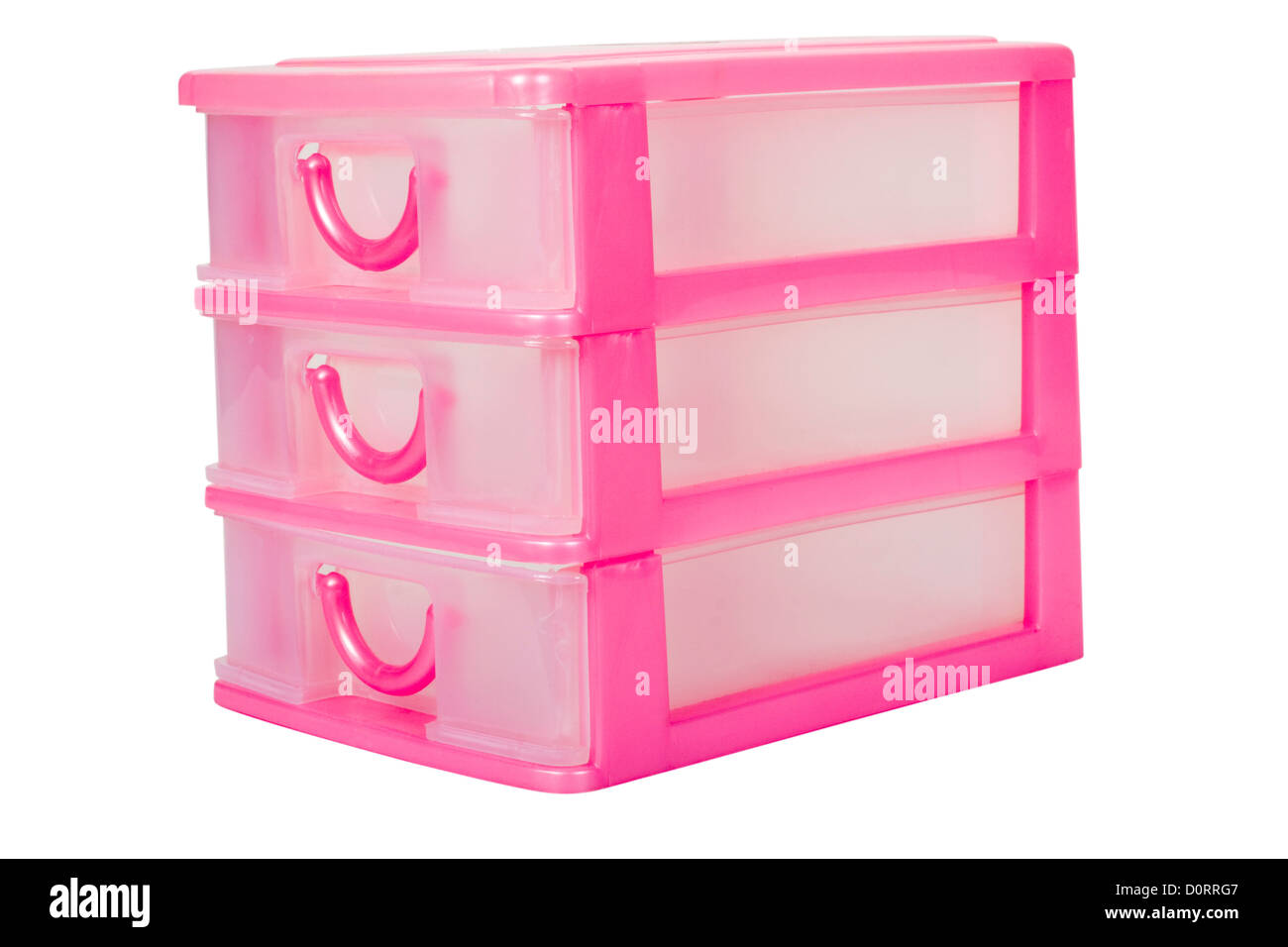 Plastic drawers Cut Out Stock Images & Pictures - Alamy
