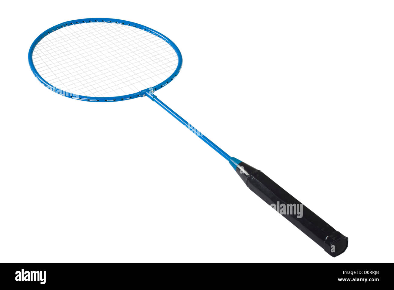 Close-up of a badminton racket Stock Photo - Alamy