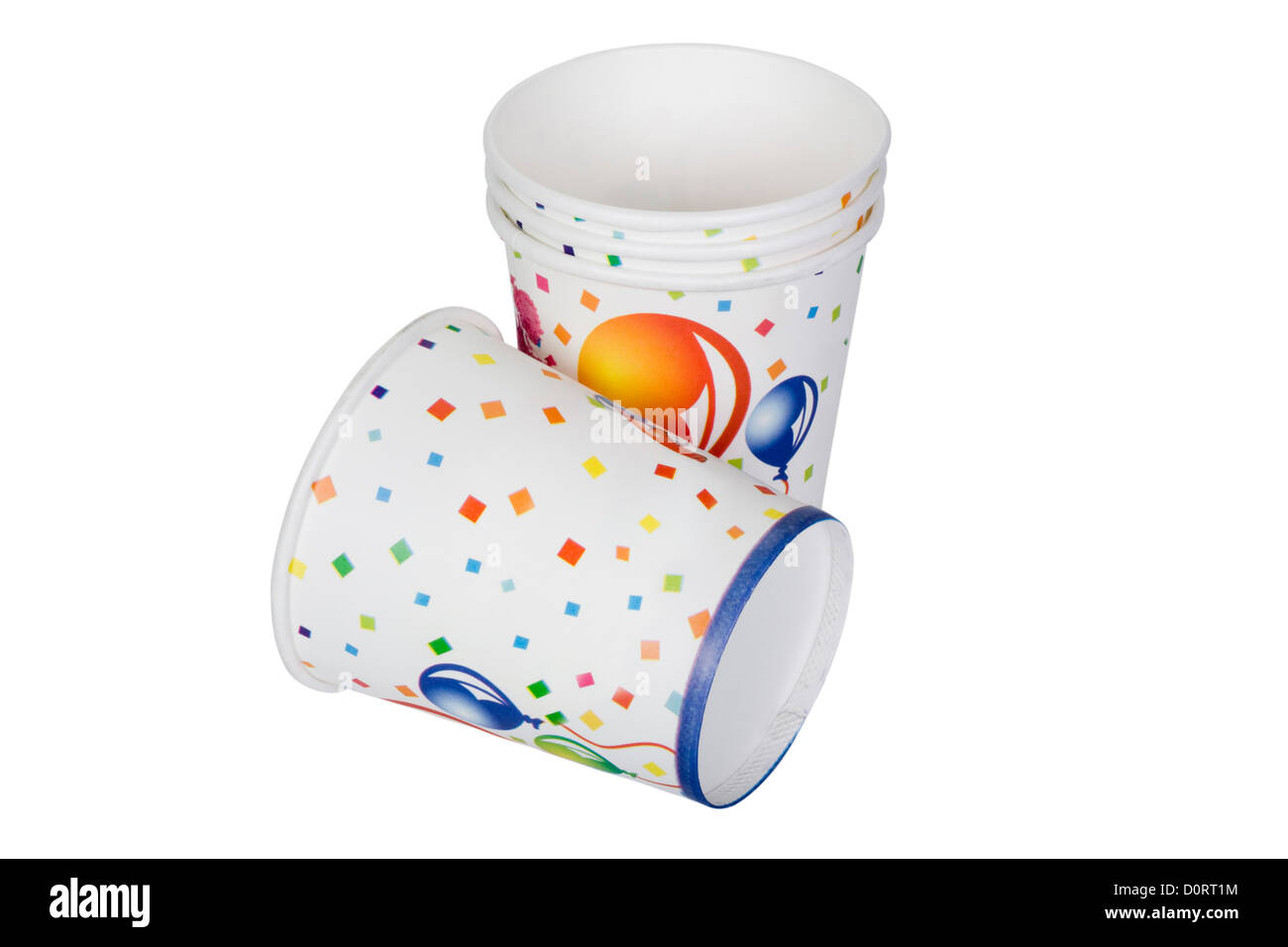 Close-up of disposable cups Stock Photo - Alamy