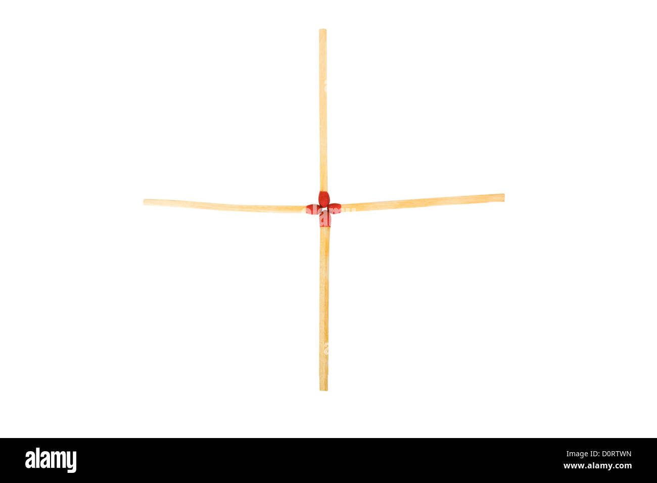 Matchstick cross hi-res stock photography and images - Alamy