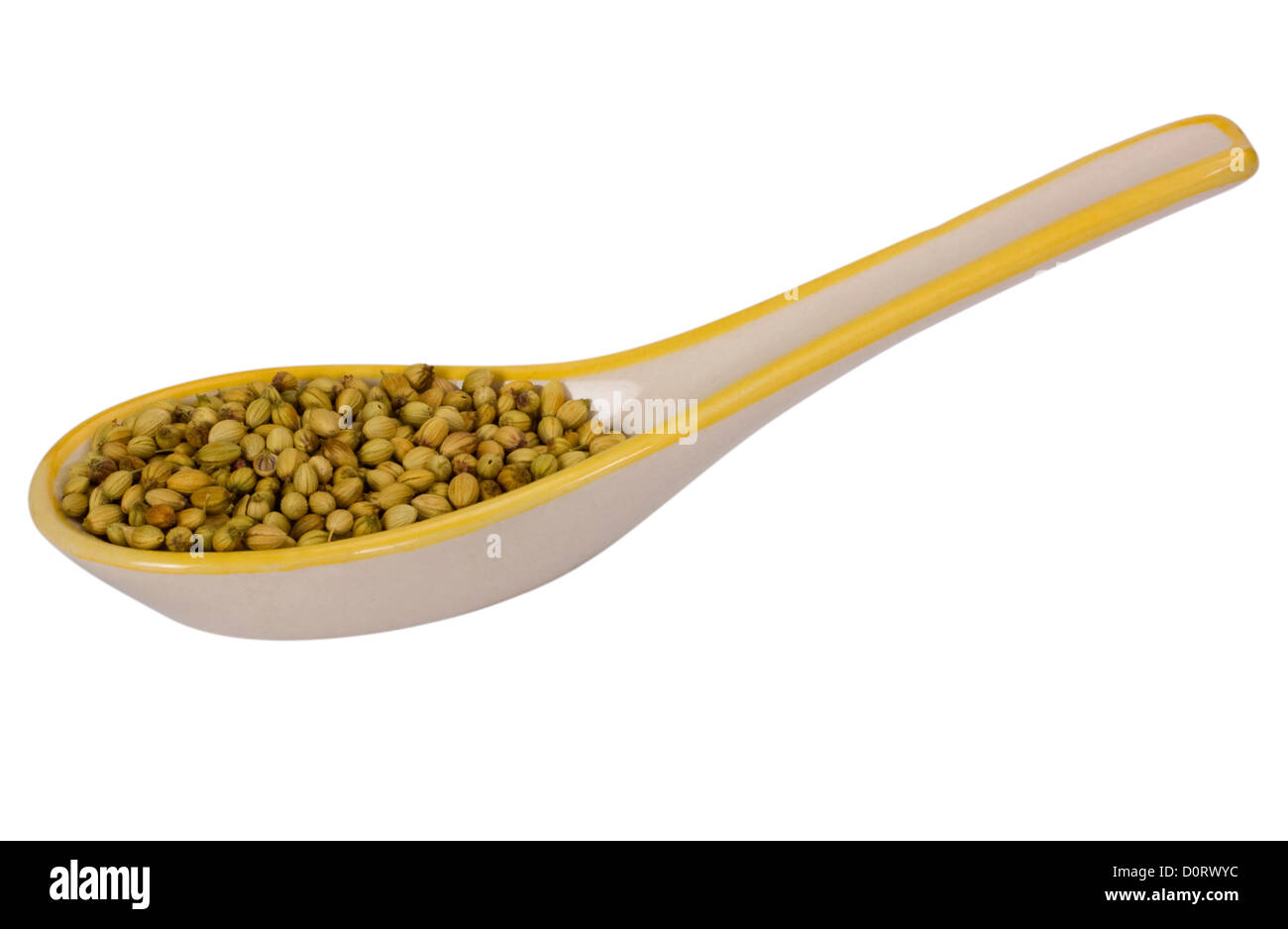 Spoon full dried coriander hi-res stock photography and images - Alamy
