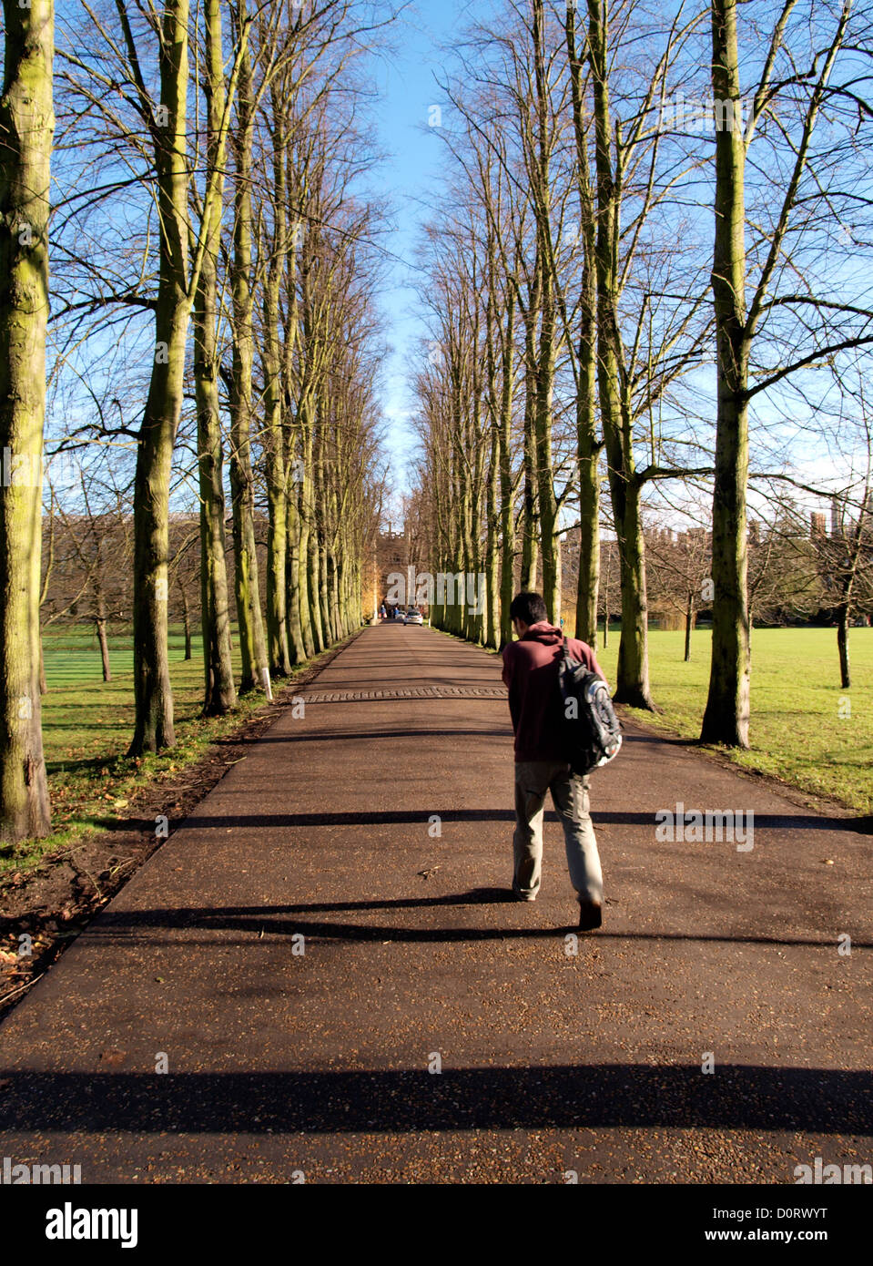 Cambridge student walk hi-res stock photography and images - Alamy