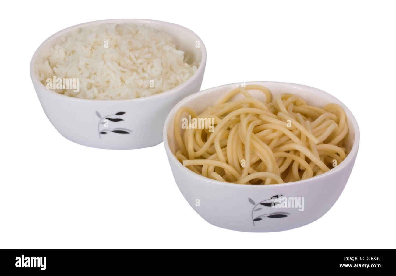 Two food bowls Cut Out Stock Images & Pictures - Alamy