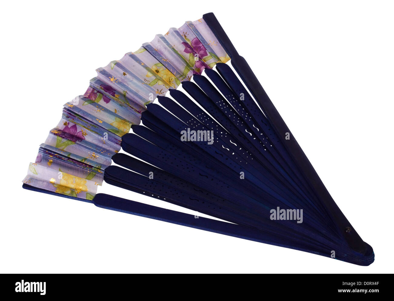 Close-up of a folding fan Stock Photo - Alamy