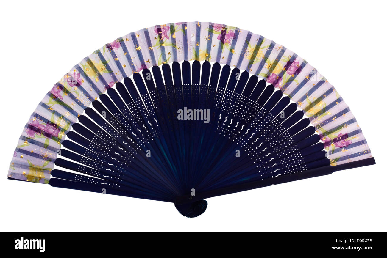 Pleated folding fan hi-res stock photography and images - Alamy