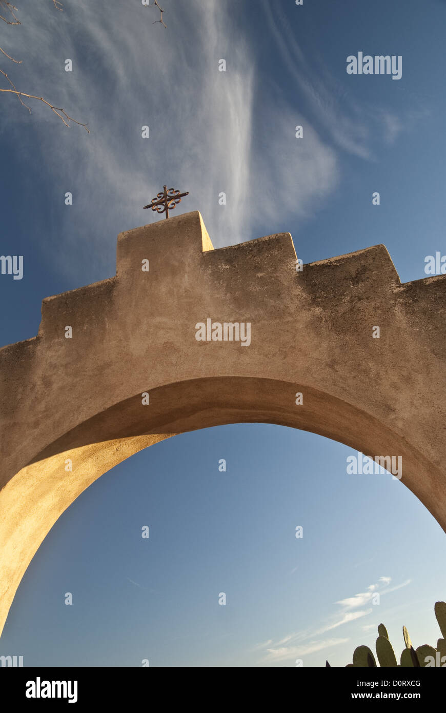 Arizona adobe old church hi-res stock photography and images - Alamy