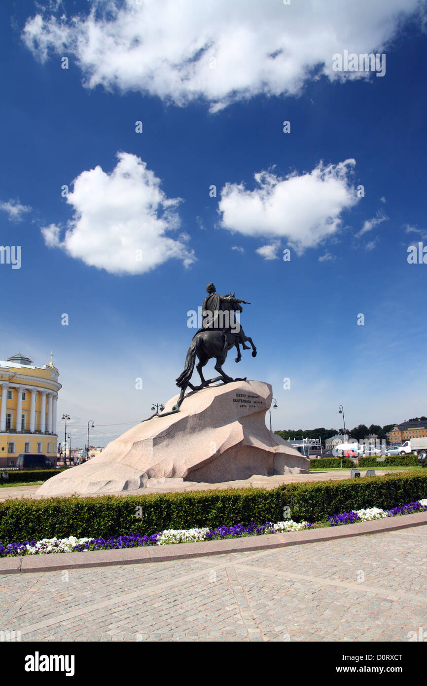 Tsar peter monument in hi-res stock photography and images - Alamy