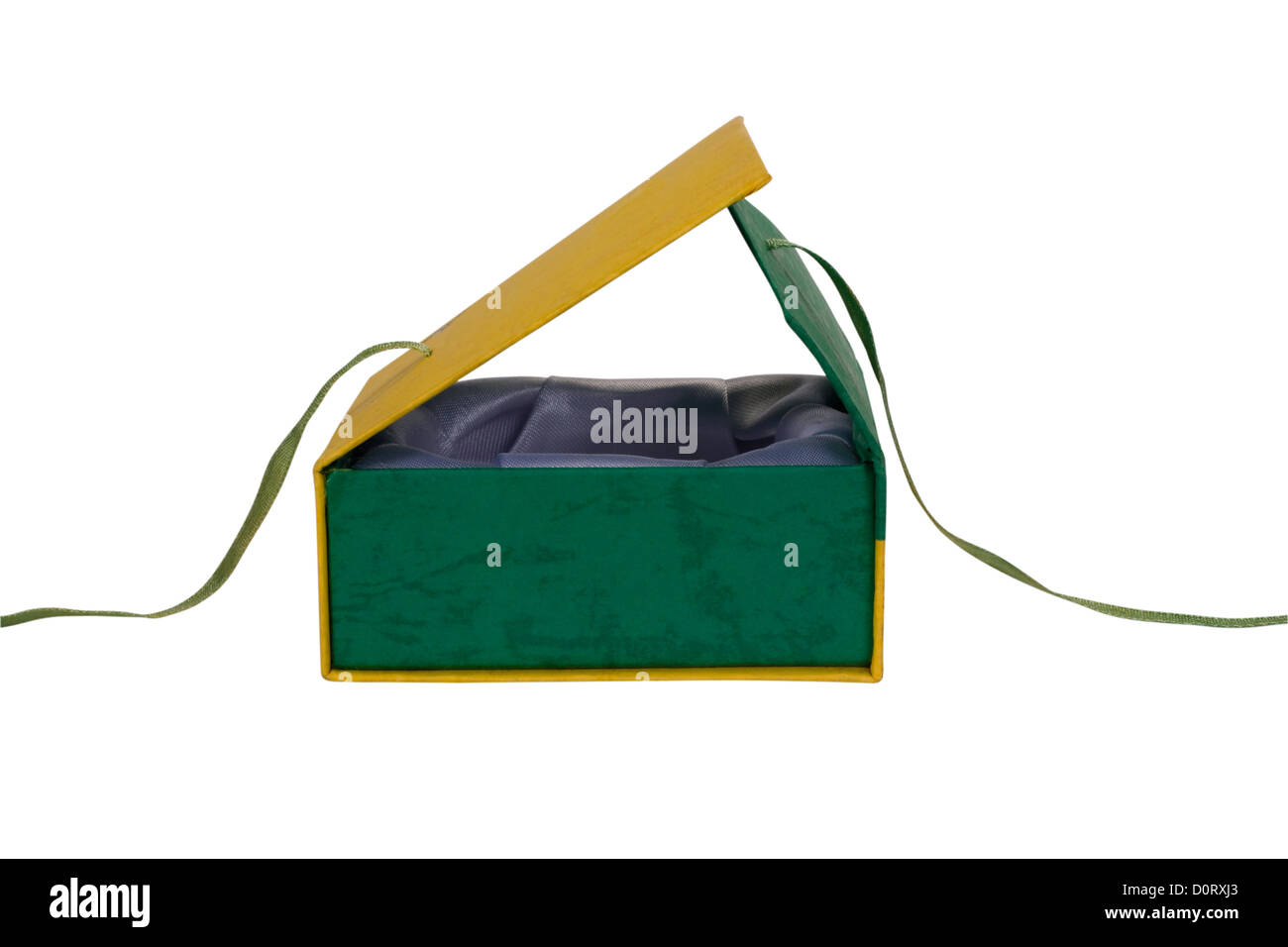 Vibrant gift box yellow Cut Out Stock Images & Pictures - Alamy