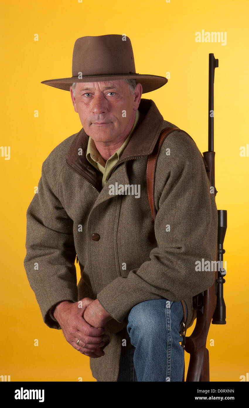 Gamekeeper rifle gun hi-res stock photography and images - Alamy